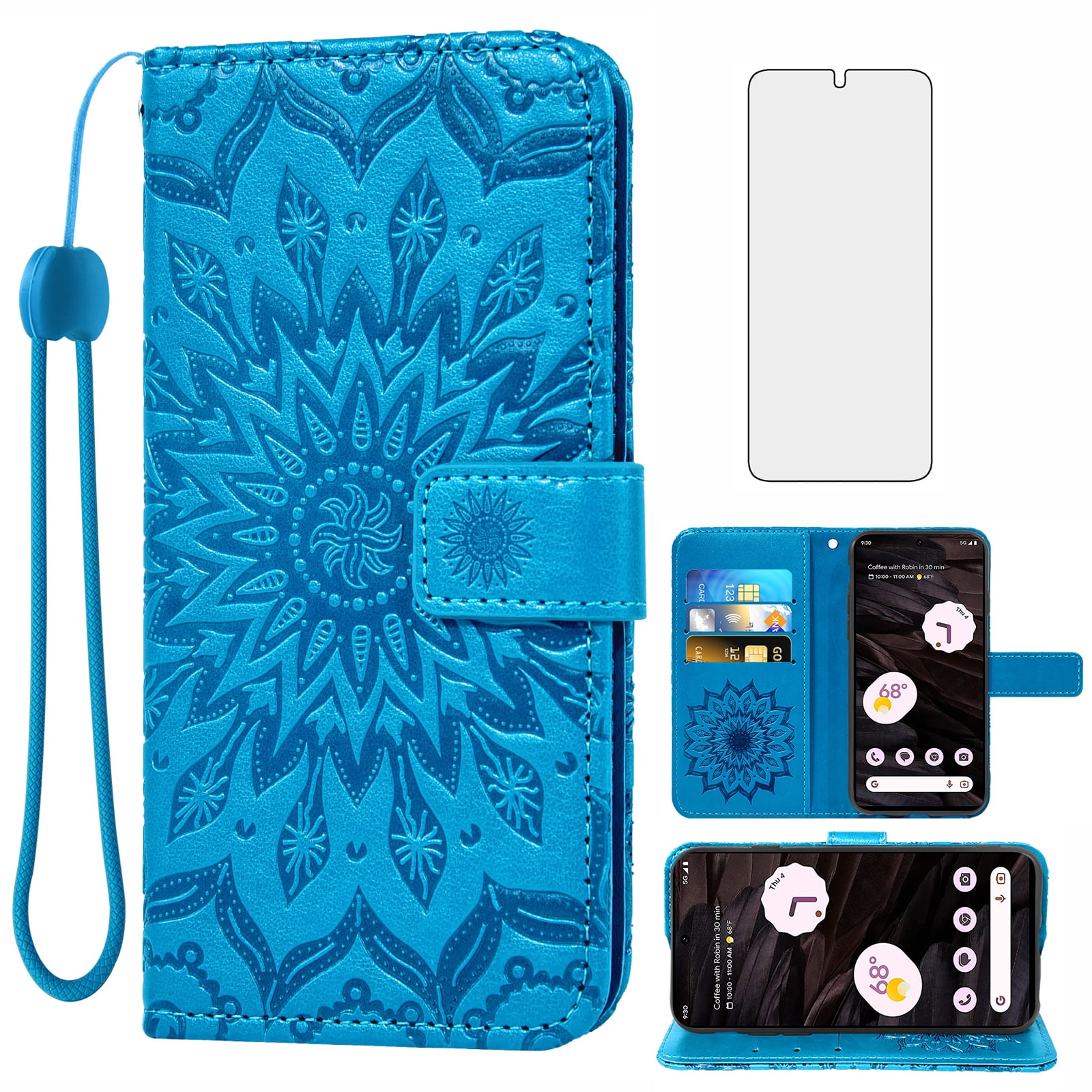 Asuwish Compatible with Google Pixel 7A 5G 2023 Wallet Phone Case and ...