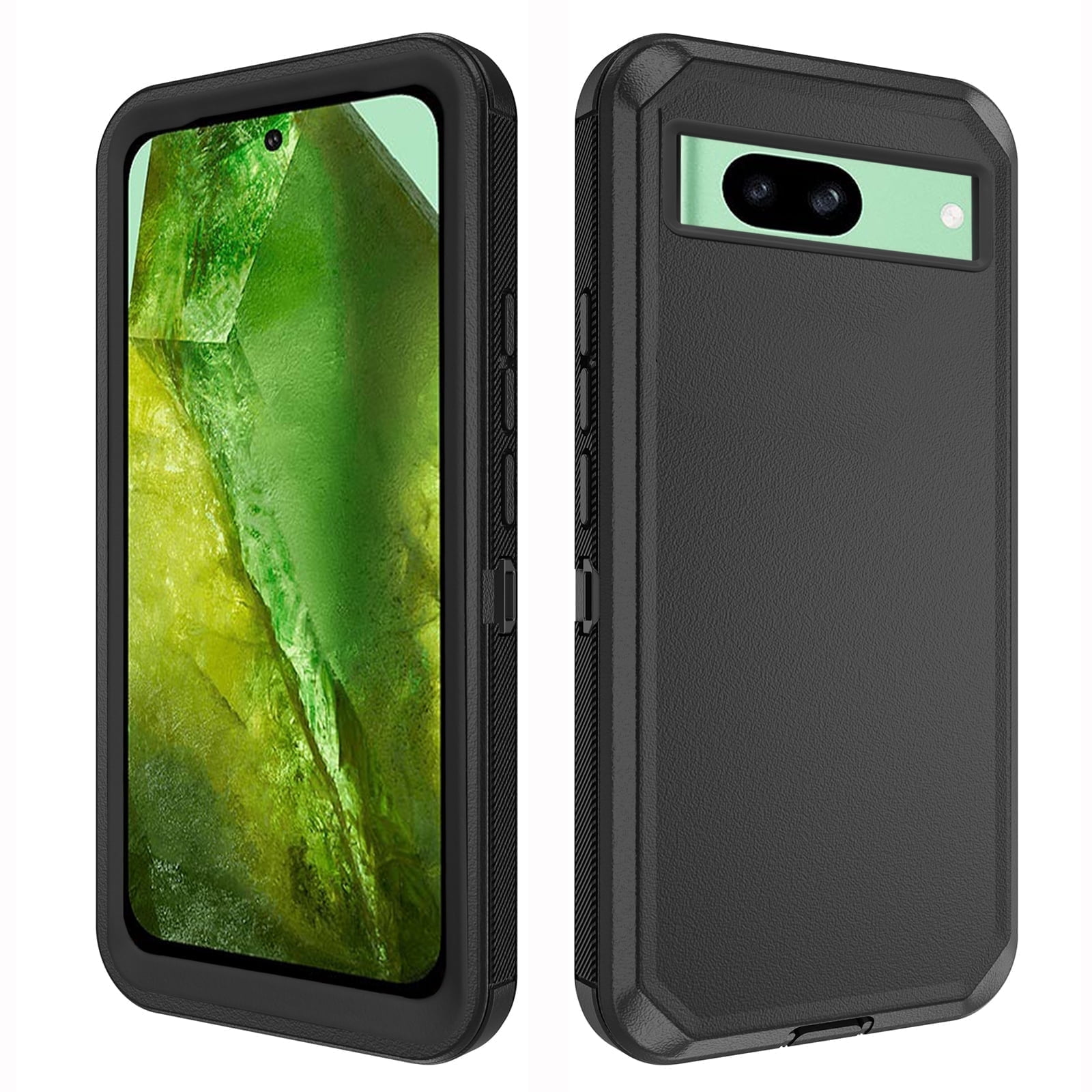 Asuwish Compatible with Google Pixel 8A 5G Phone Case Hybrid Rugged ...