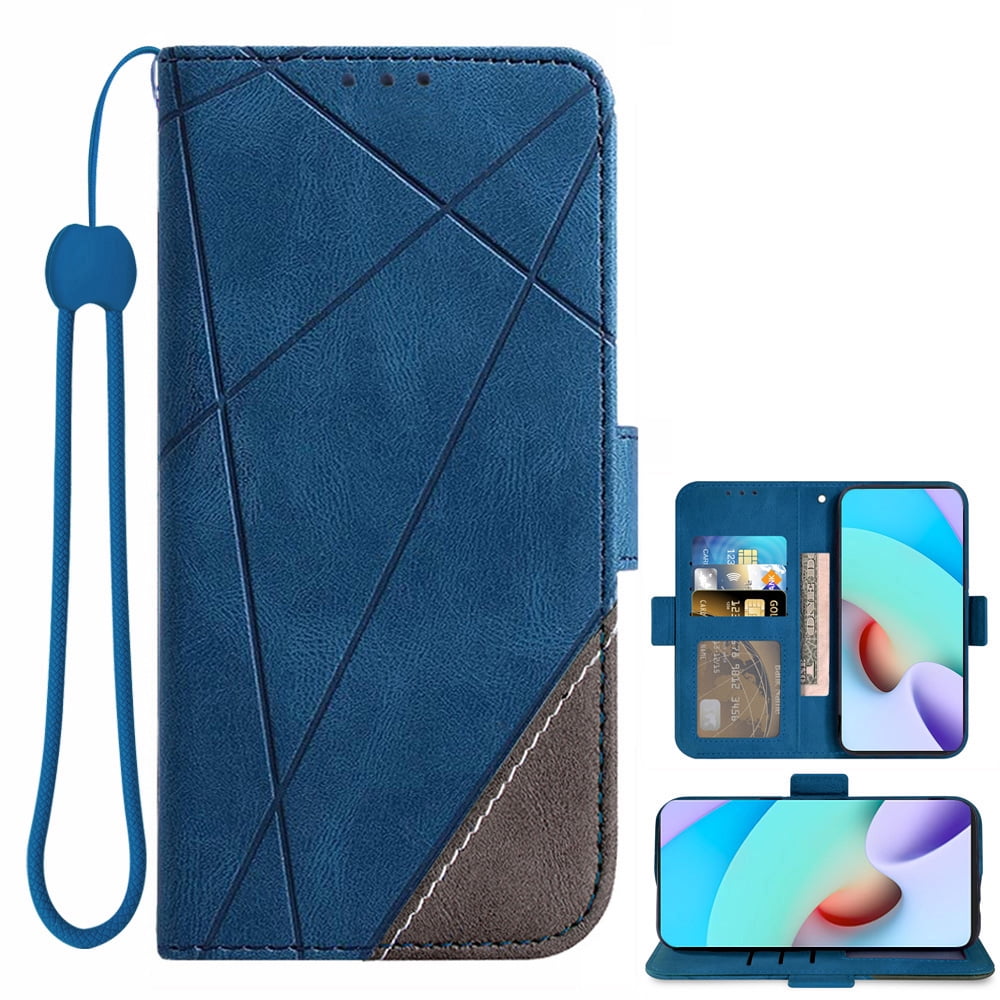 Asuwish Compatible with Moto Z Force Wallet Case Lanyard Leather Flip ...