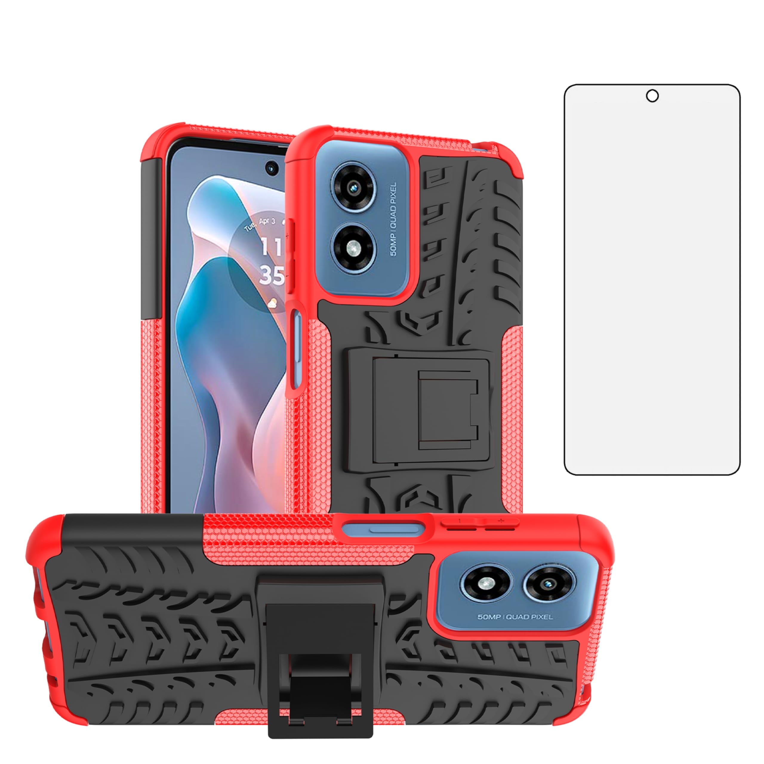 Asuwish Compatible with Motorola Moto G Play 2024 4G Phone Case ...