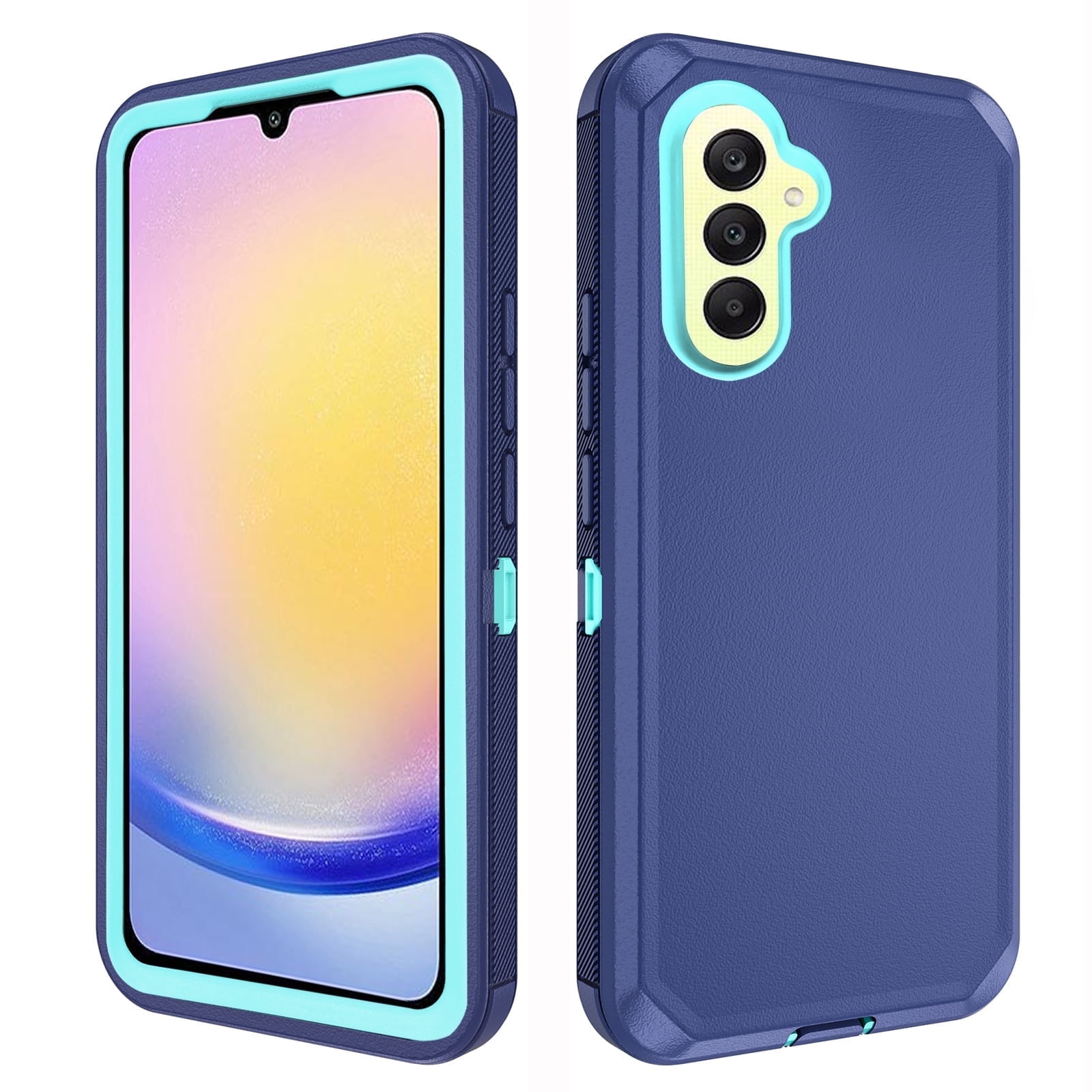 Asuwish Compatible with Samsung Galaxy A25 5G Phone Case Hybrid Rugged ...