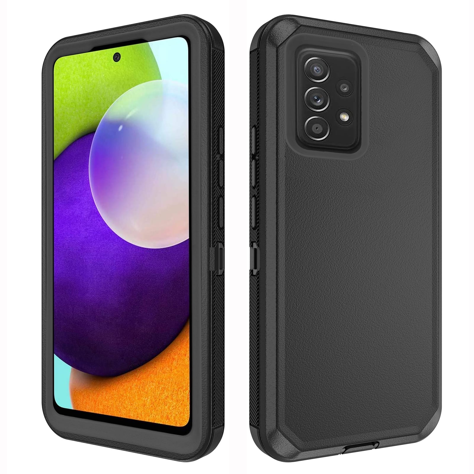 Asuwish Compatible with Samsung Galaxy A52/A52S 5G Phone Case Hybrid ...