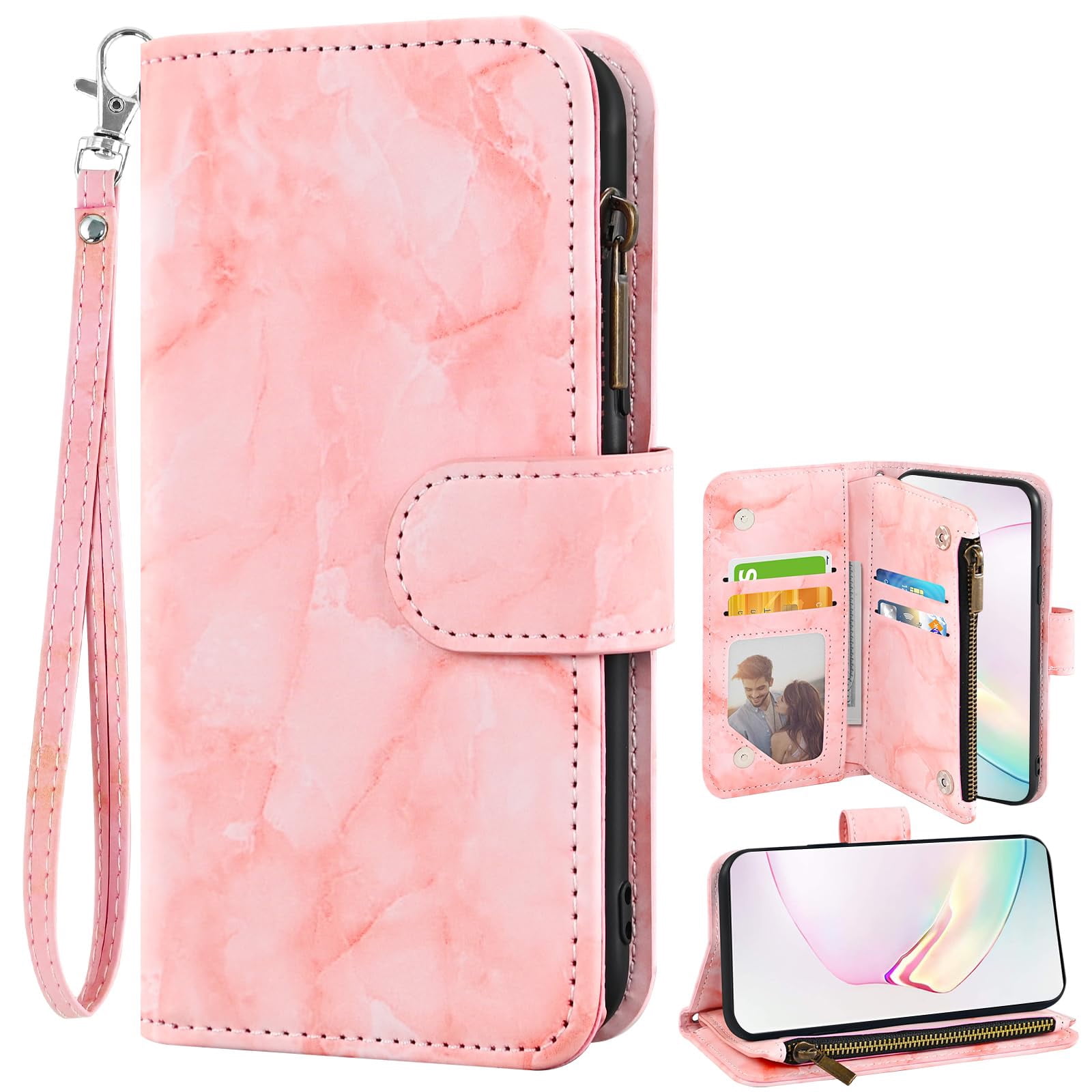 Asuwish Compatible with Samsung Galaxy C9/C9 Pro Wallet Case Lanyard ...