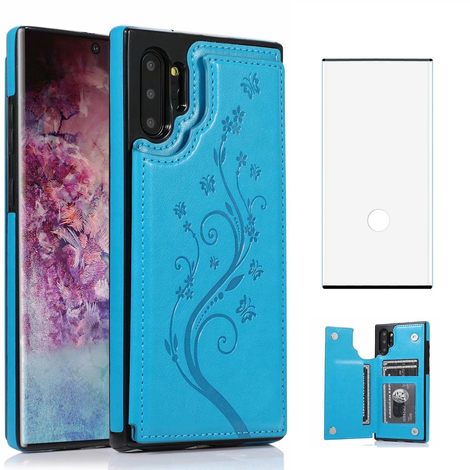 Asuwish Compatible with Samsung Galaxy Note 10 Plus Note10+ 5G Wallet ...