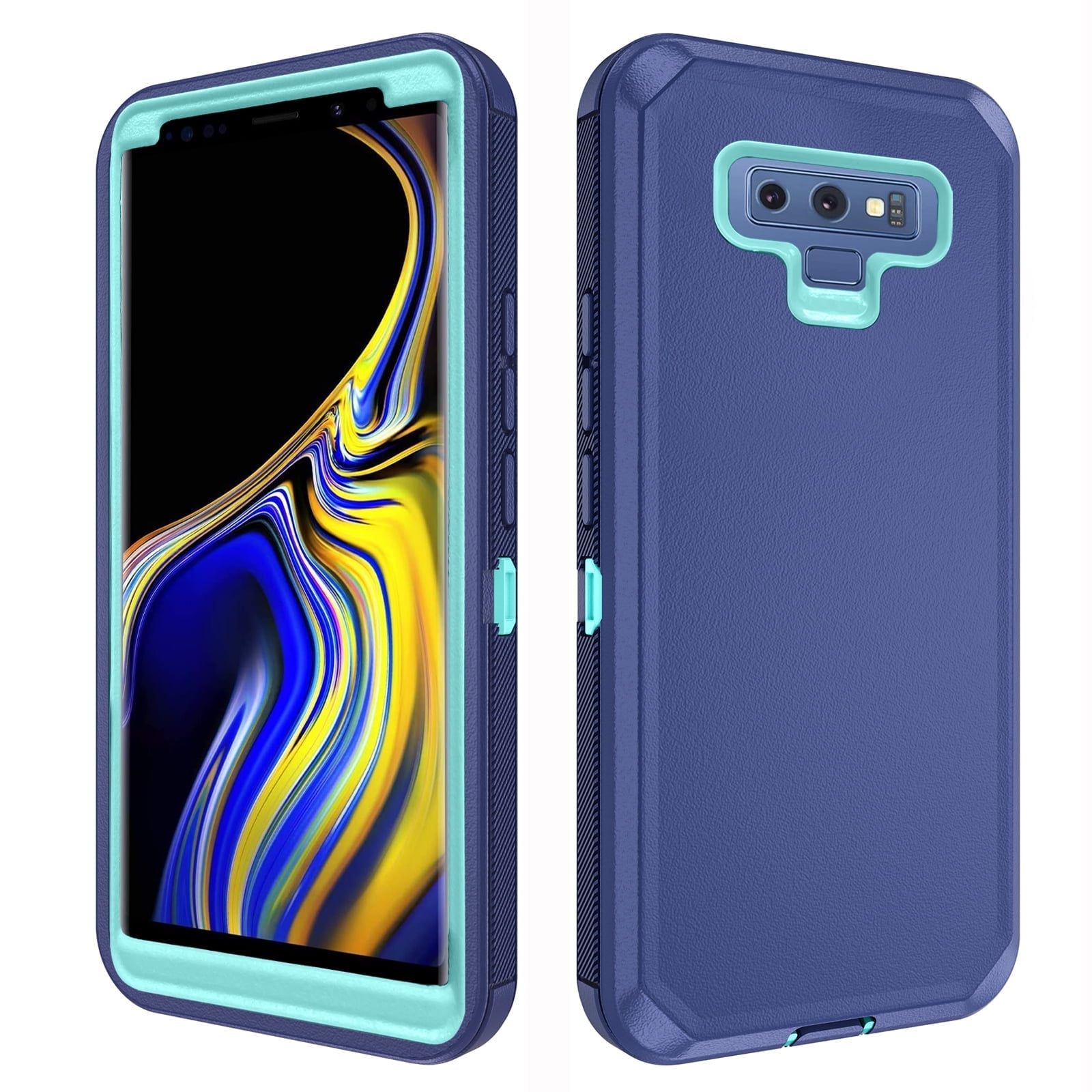 Asuwish Compatible with Samsung Galaxy Note 9 Phone Case Hybrid Rugged ...
