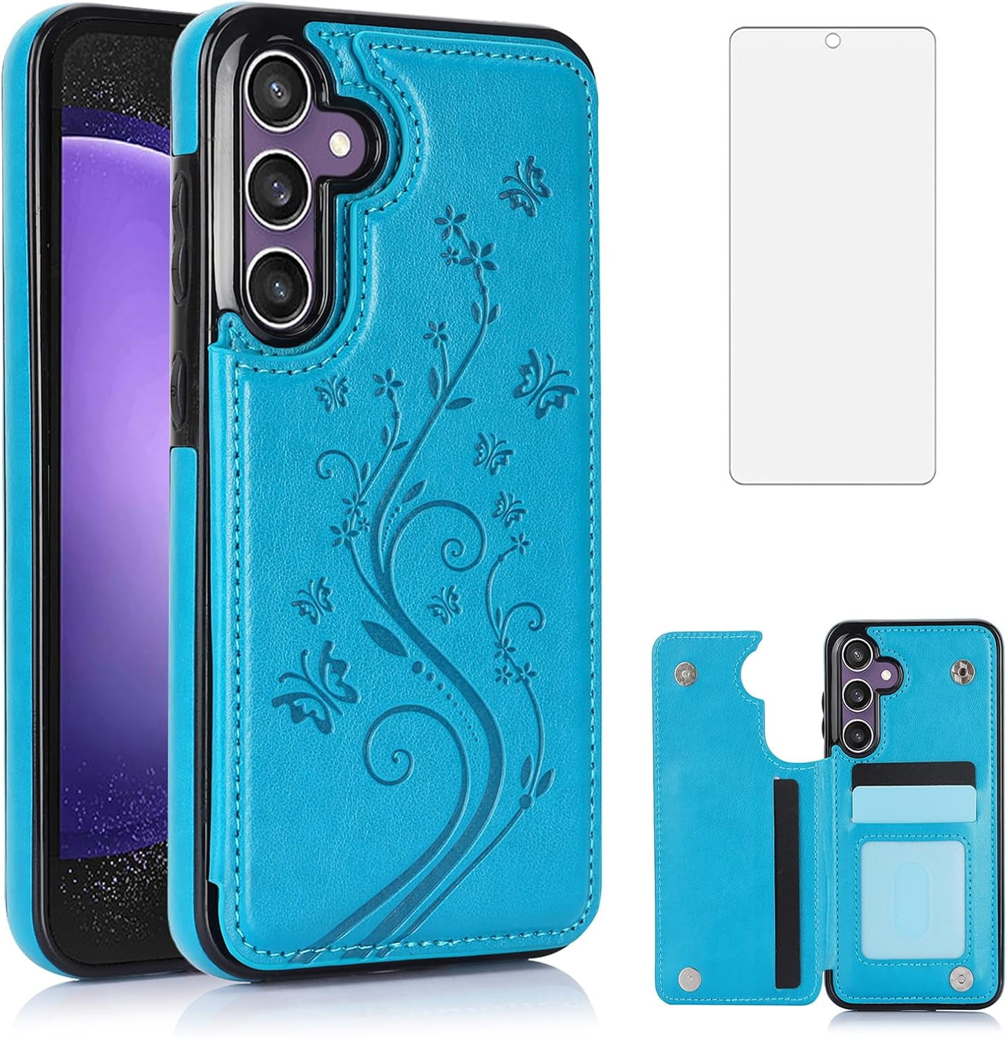 Asuwish Compatible with Samsung Galaxy Note 9 Wallet Phone Case ...