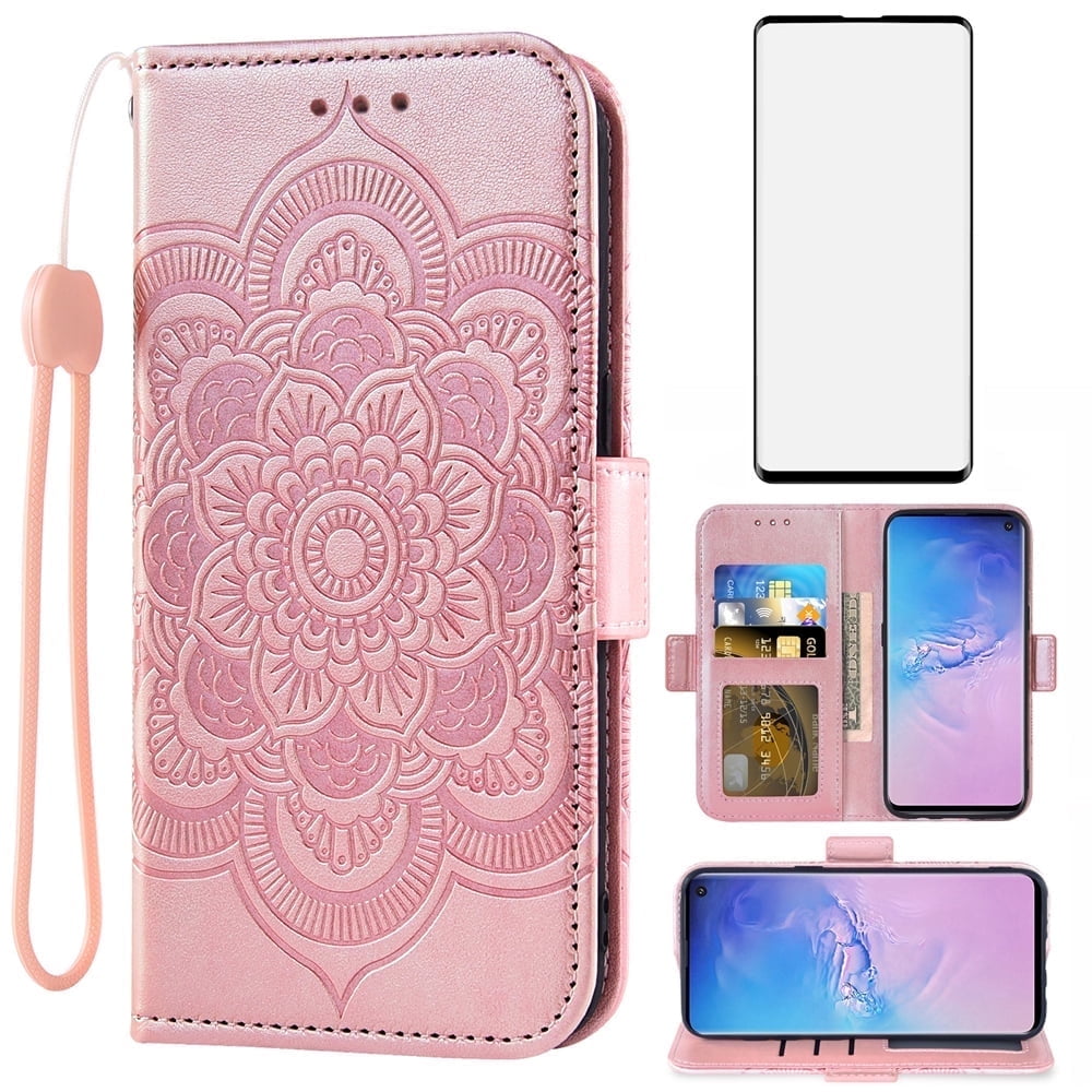 Asuwish Compatible with Samsung Galaxy S10 Wallet Phone Case and ...