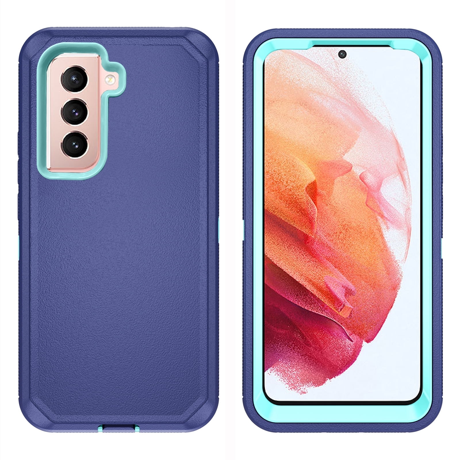 Asuwish Compatible with Samsung Galaxy S21 Plus S21+ 5G Phone Case Hybrid Rugged Shockproof Hard ...