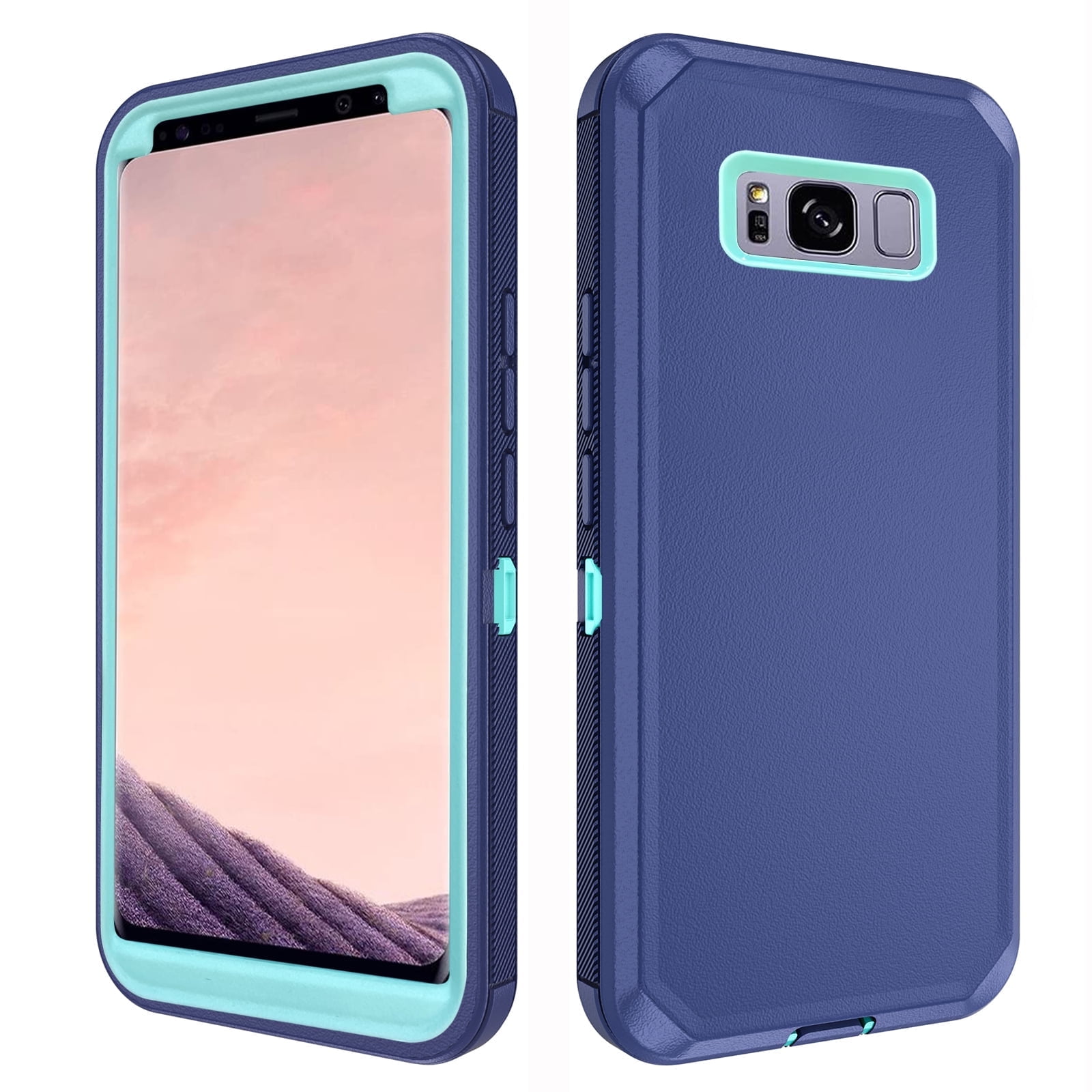 Asuwish Compatible with Samsung Galaxy S8 Phone Case Hybrid Rugged ...