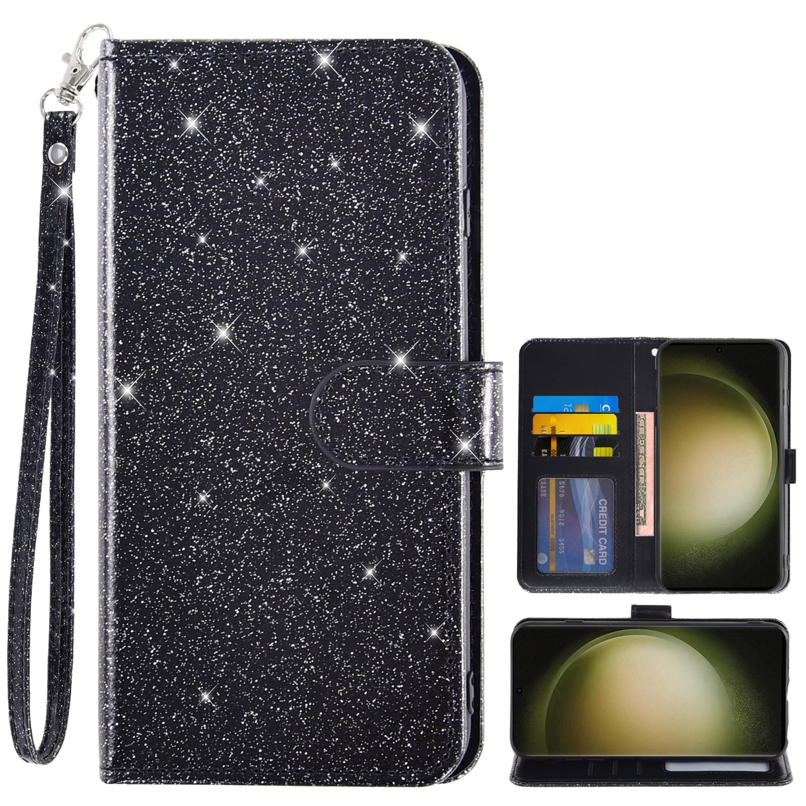 Asuwish Compatible with TCL 30T T603DL Wallet Case Lanyard Leather Flip ...