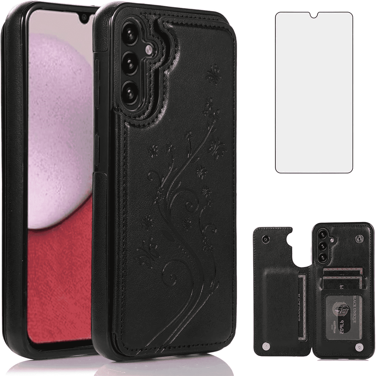 Asuwish Compatible with Samsung Galaxy A54 5G Wallet Phone Case ...