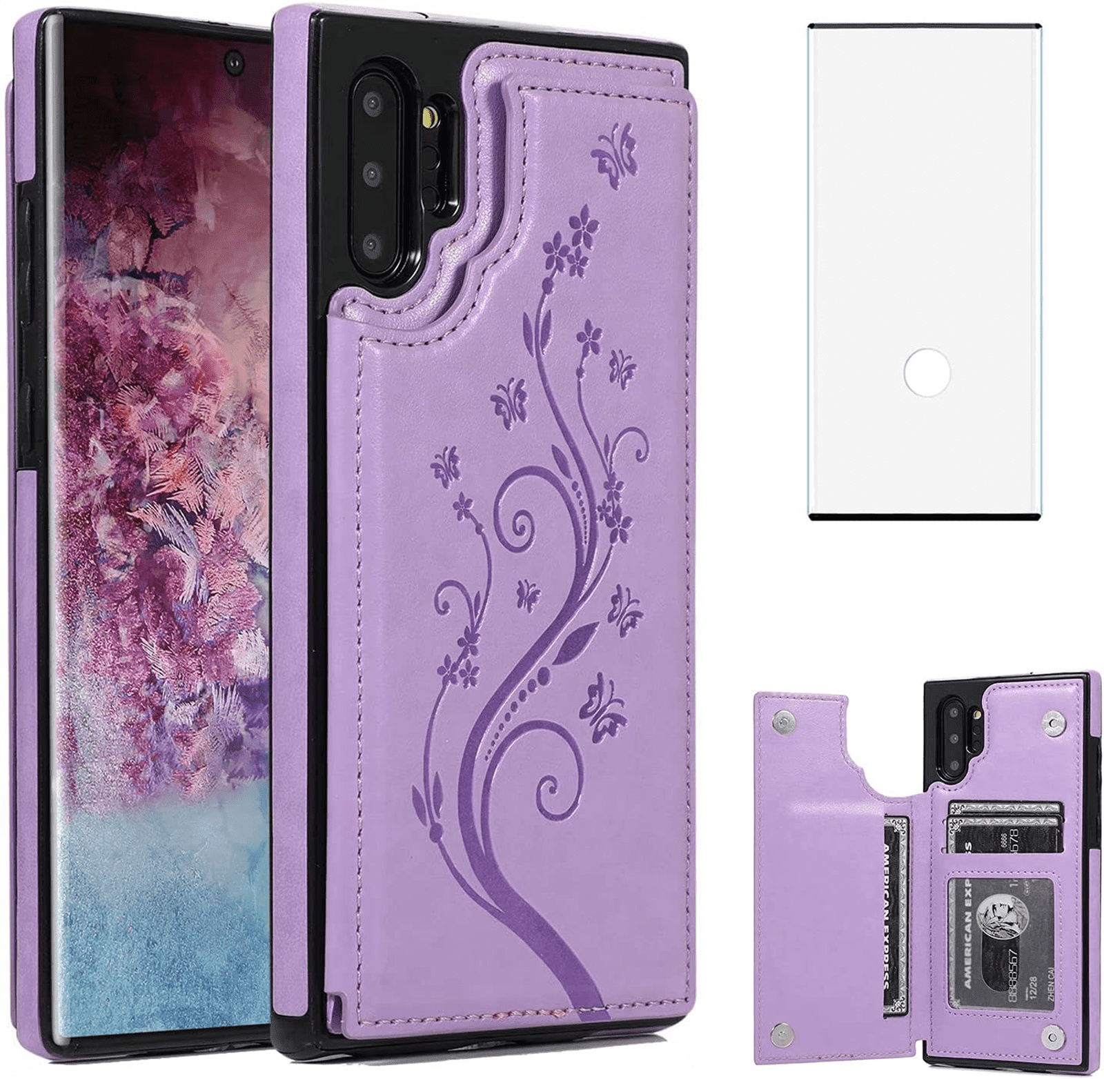 Asuwish Compatible with Samsung Galaxy Note 10 Plus Note10+ 5G Wallet ...