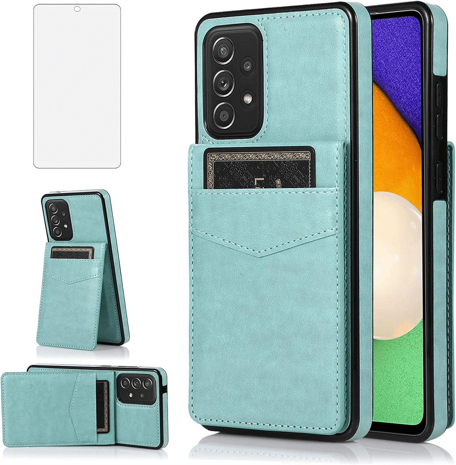 Asuwish Compatible with Samsung Galaxy A52/A52S 5G Wallet Phone Case ...