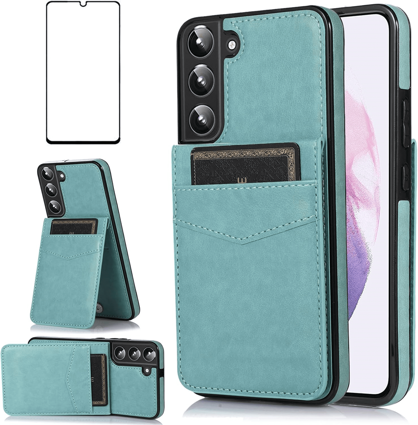 Asuwish Compatible with Samsung Galaxy S22 Plus S22+ 5G Wallet Phone ...