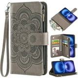 Asuwish Compatible with TCL 505 (T509K)(T5094) Wallet Case Lanyard ...