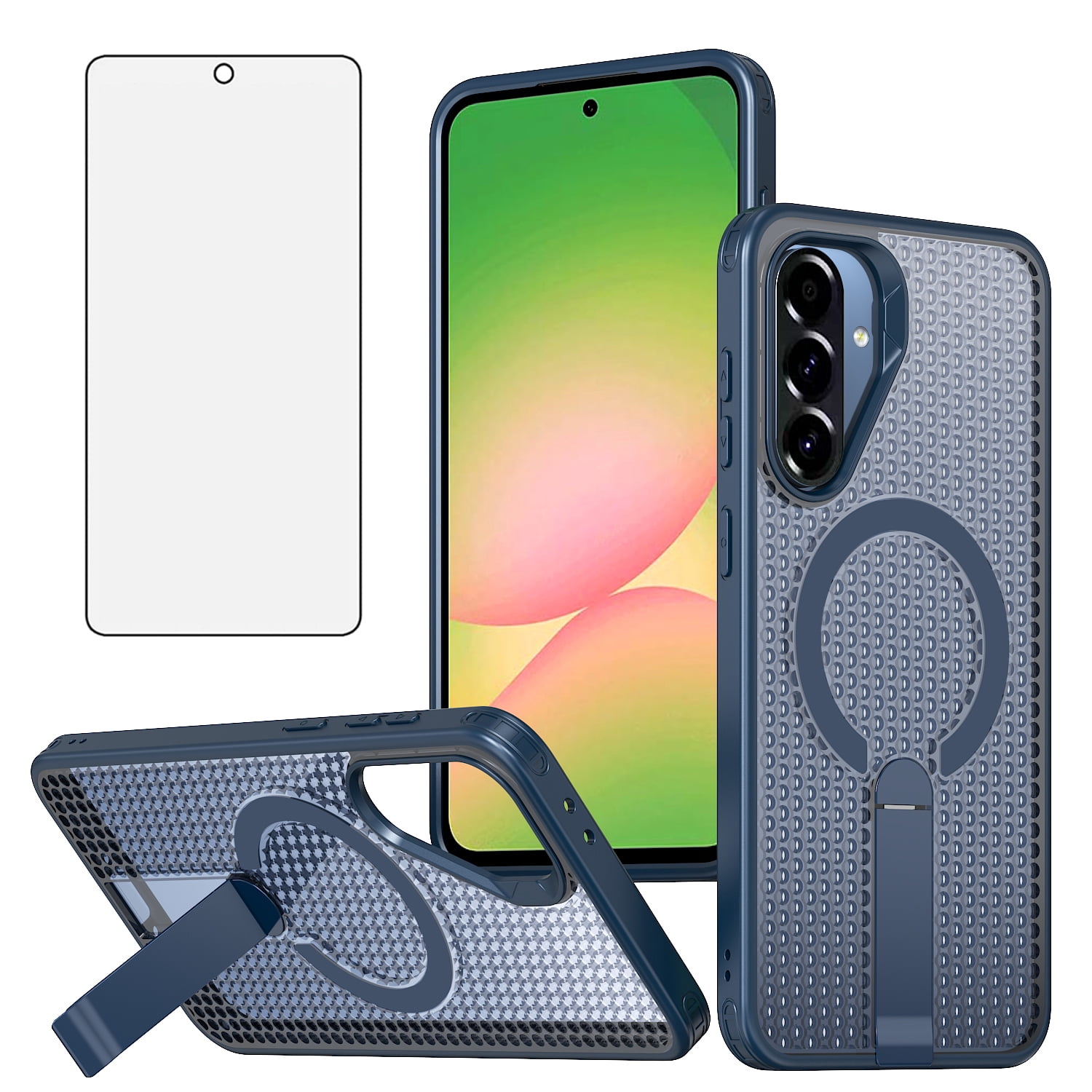 Asuwish Phone Case for Samsung A37 FX US Blue - Walmart.com