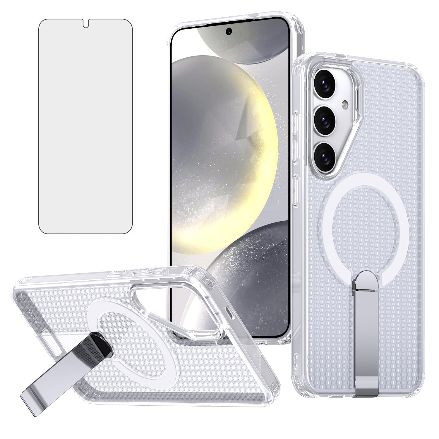 Asuwish Phone Case for Samsung S24/S25 FX US Clear - Walmart.com