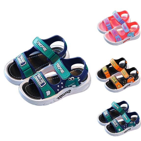 Asxite Toddler Sandals Kids Summer Outdoor Grip Soft Sole Indoor ...