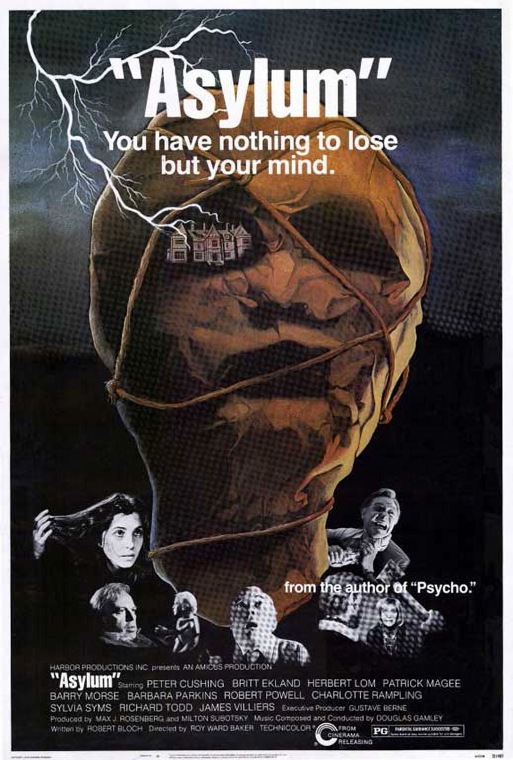 Asylum - movie POSTER (Style A) (27" x 40") (1972) - Walmart.com