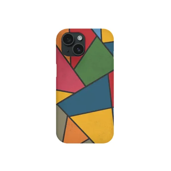Asymmetric Balance Abstract Art Simple Phone Case for iPhone 16 15 14 ...