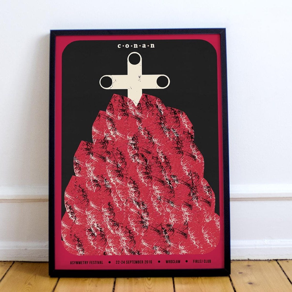 Asymmetry Festival 2016, Conan Poster, Gig, Gigposter, Music, Dark ...