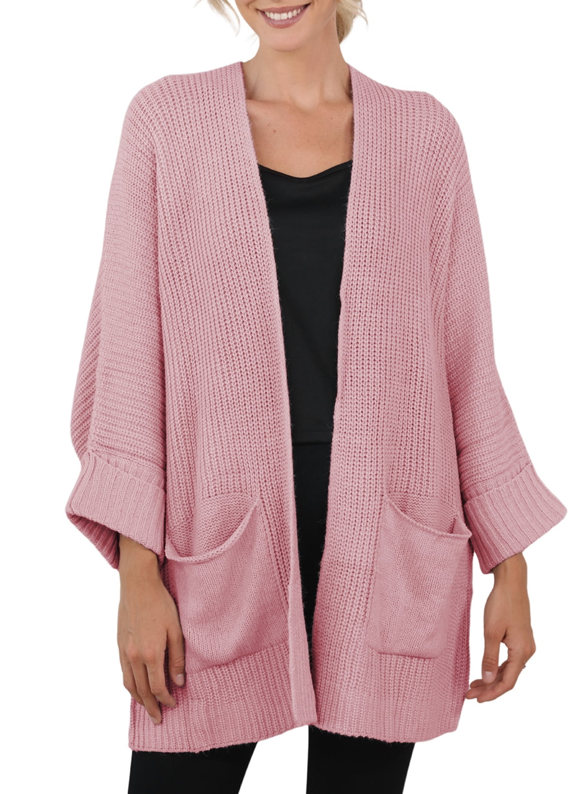 Asyoly Womens Cardigans Plus Size Oversized Cardigan Sweaters Casual ...
