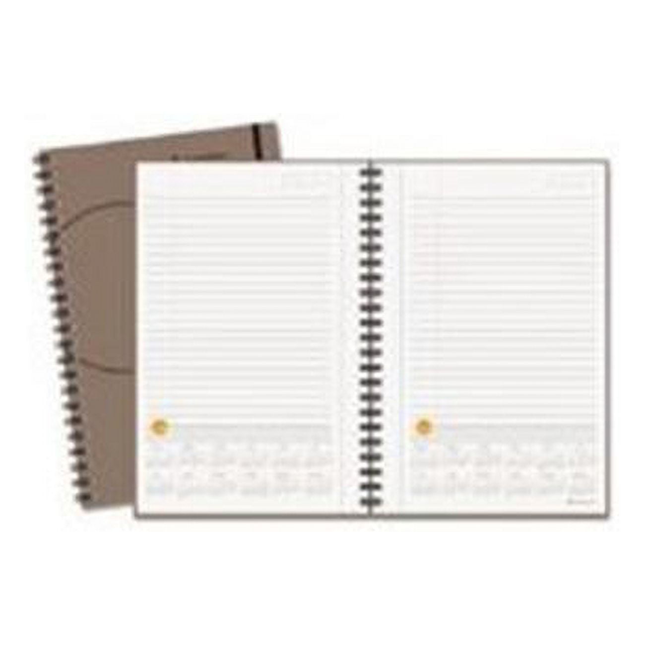 At-A-Glance 70621030 Planning Notebook With Reference Calendar, Gray, 6 ...