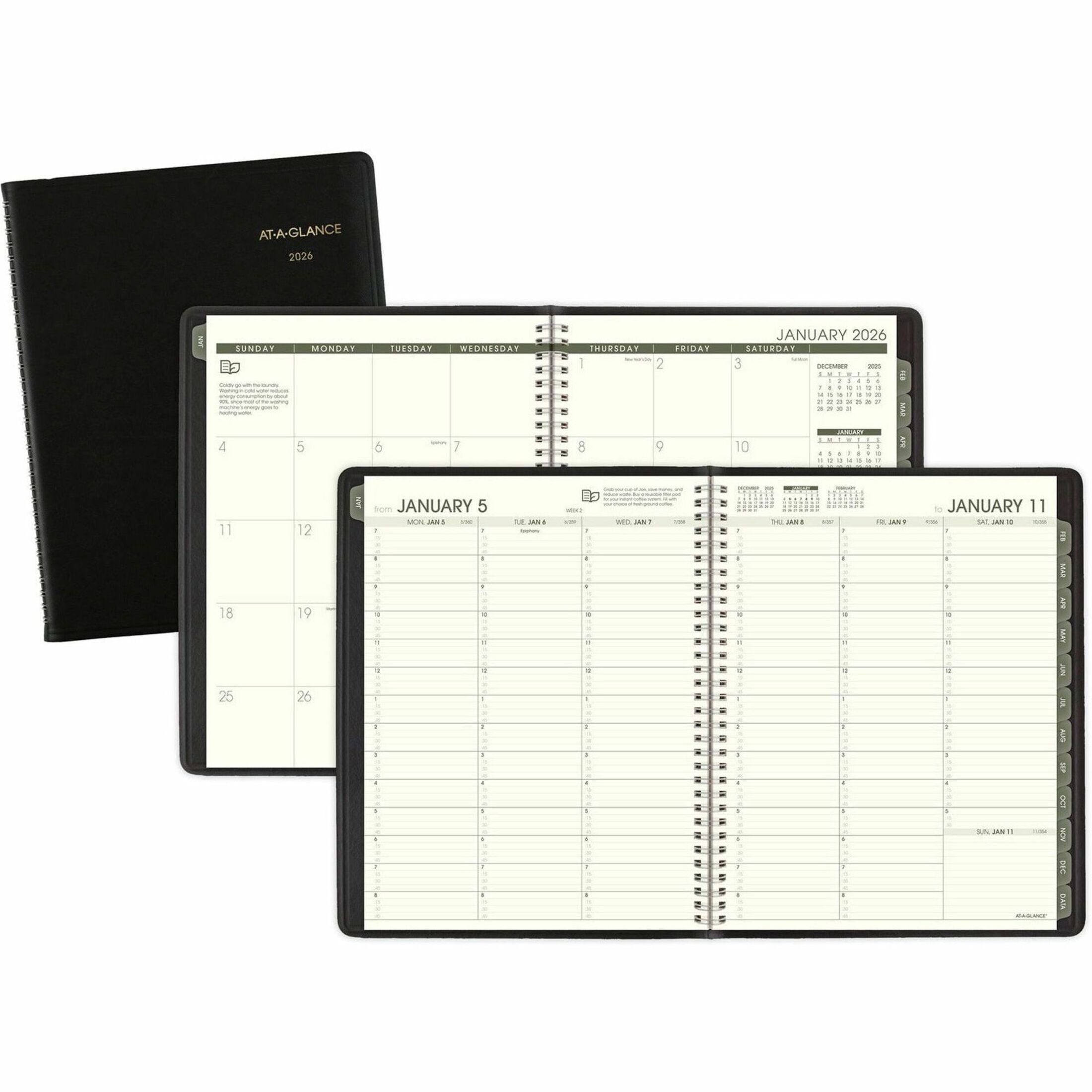 At-A-Glance 100% PCW Weekly/Monthly Appointment Book - Walmart.com