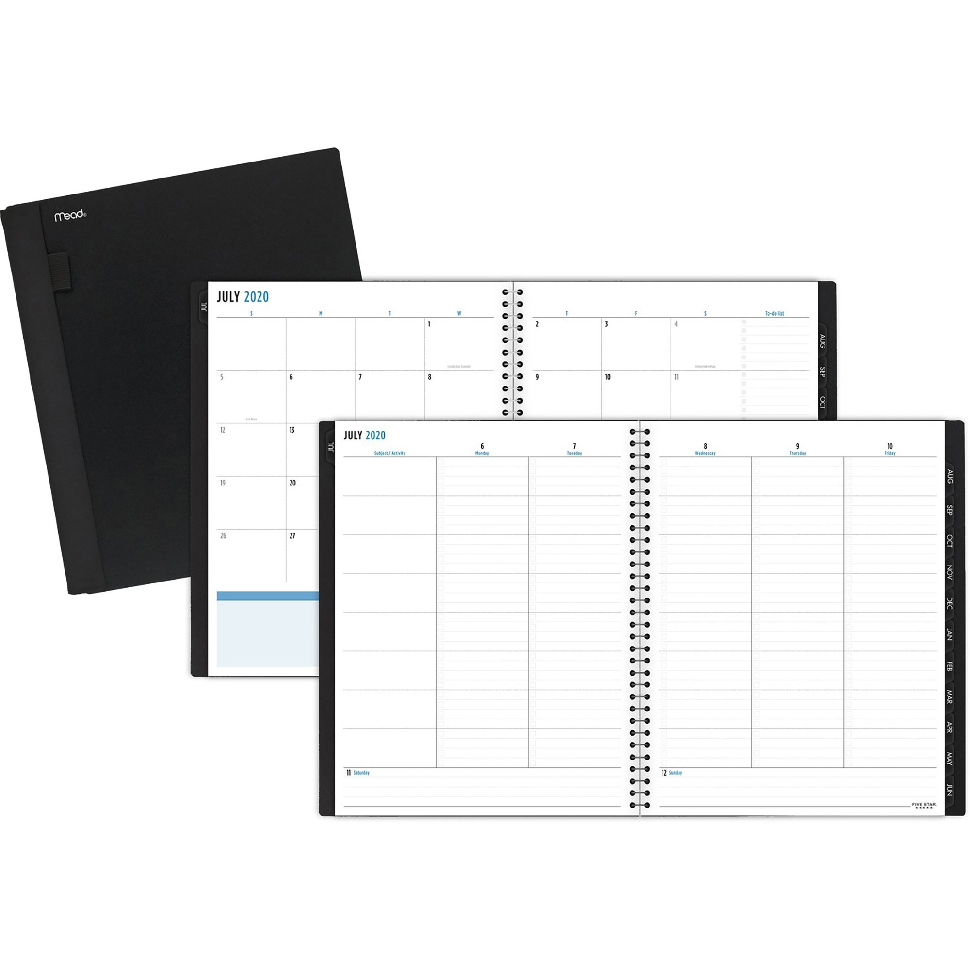 At-A-Glance, AAGCAW65005, Five Star Student Large Planner, 1 Each ...