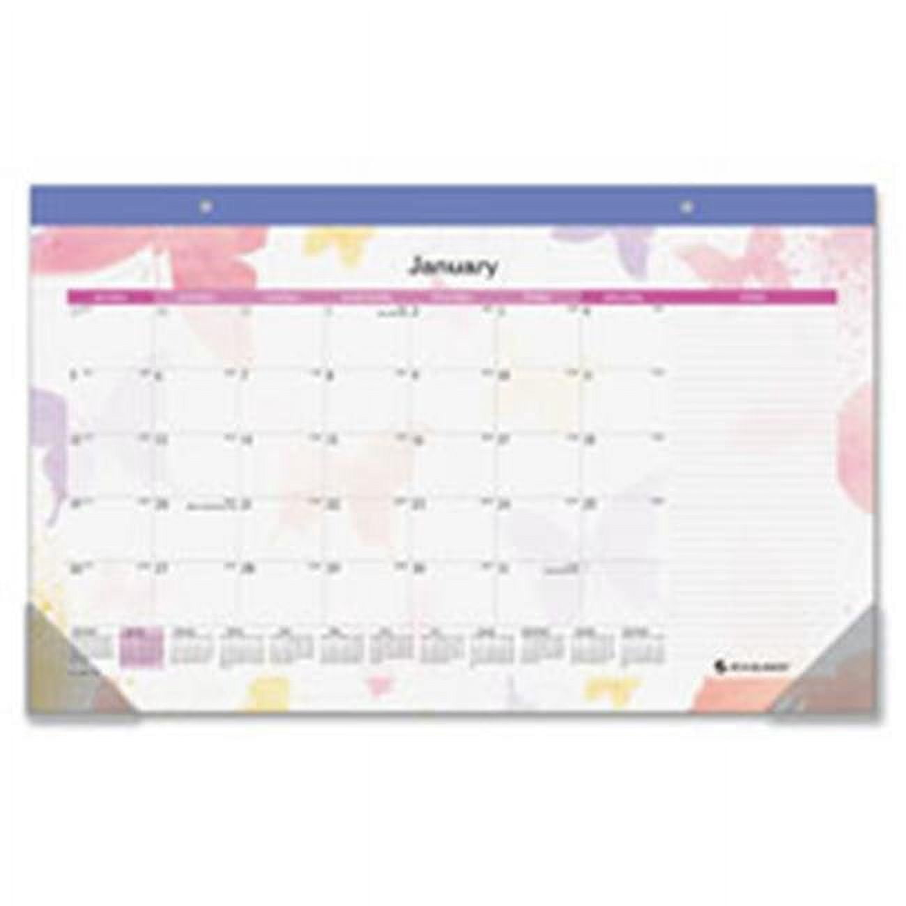 At-A-Glance AAGSK91705 Calendar Desk Pad- Mthly- Jan-Dec- 1PPD-17.75 in ...
