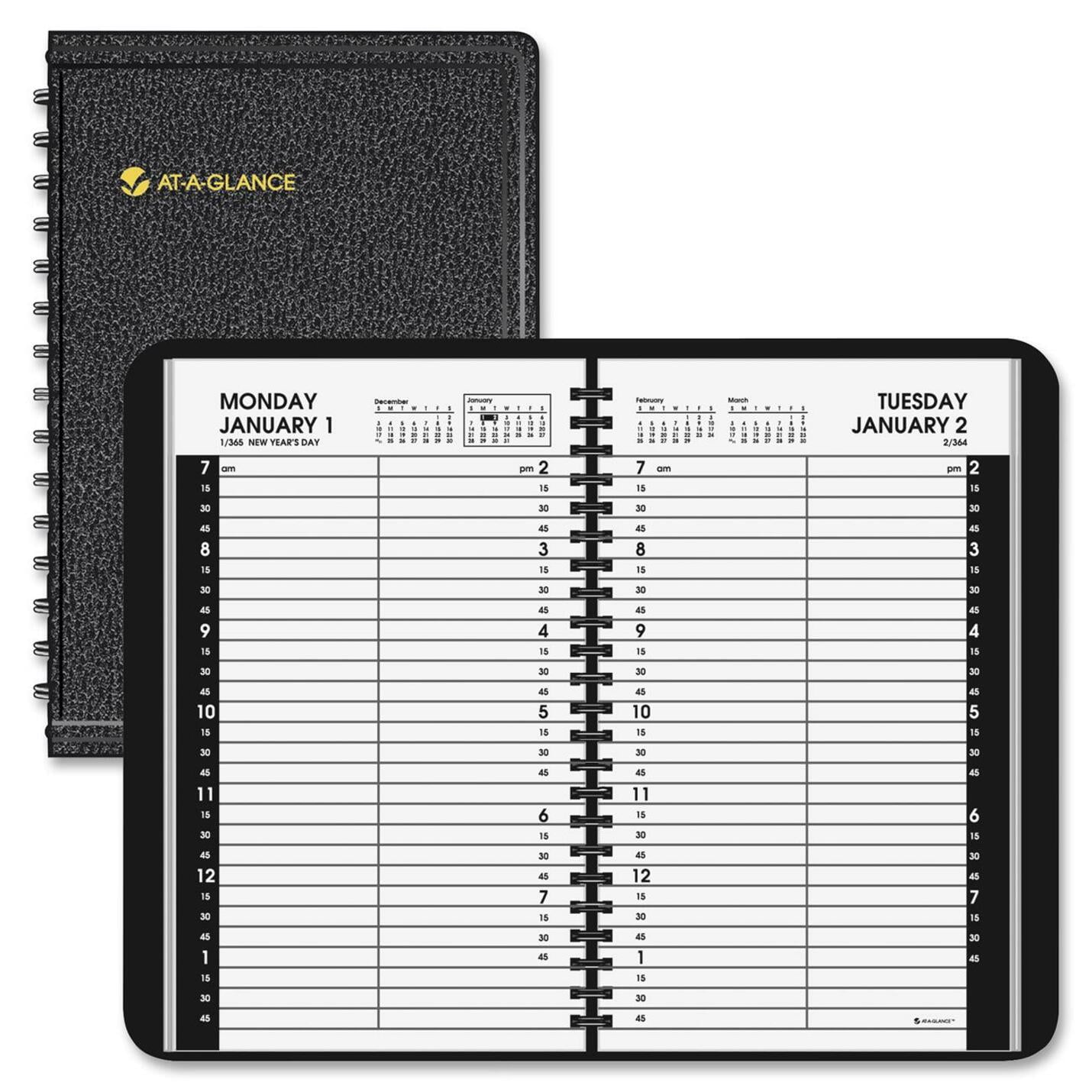 At-A-Glance Daily Appointment Book - Walmart.com