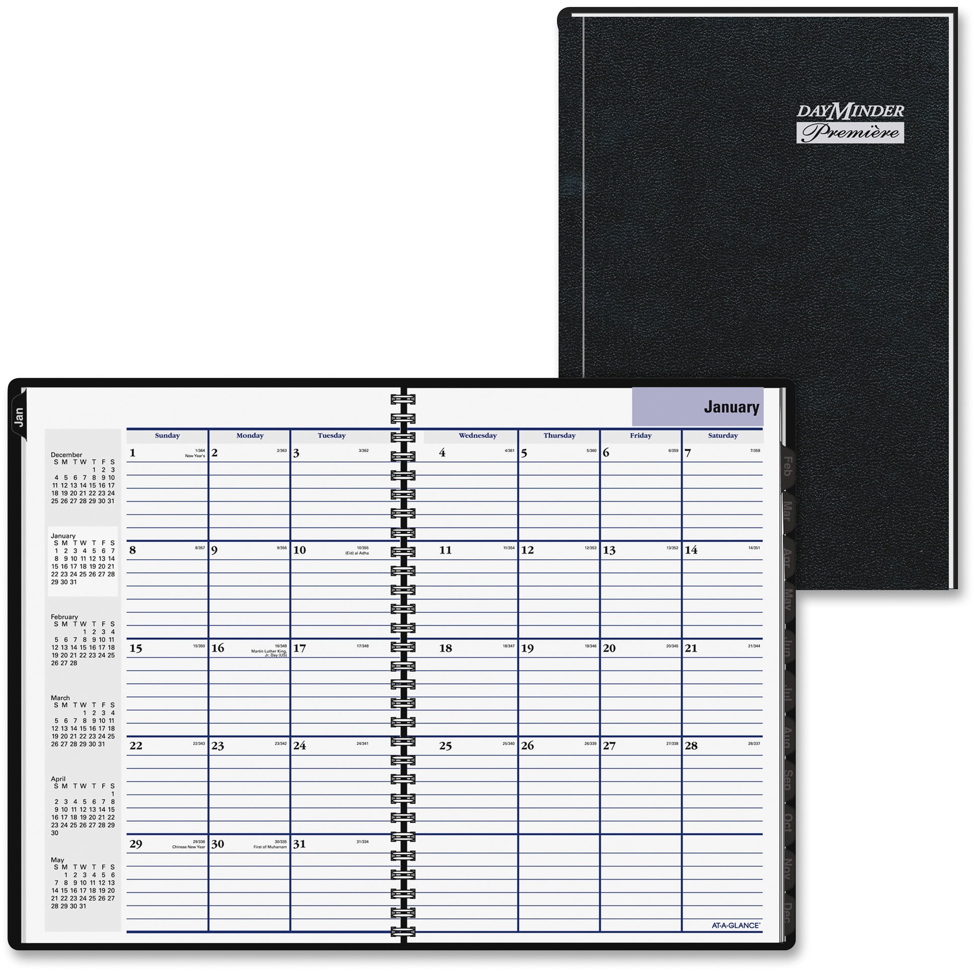 At-A-Glance DayMinder Harcover Monthly Planner - Walmart.com
