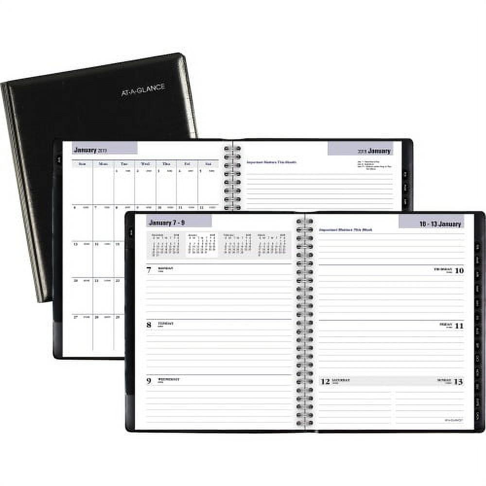 At-A-Glance DayMinder Weekly/Monthly Planner Julian Dates - Weekly ...