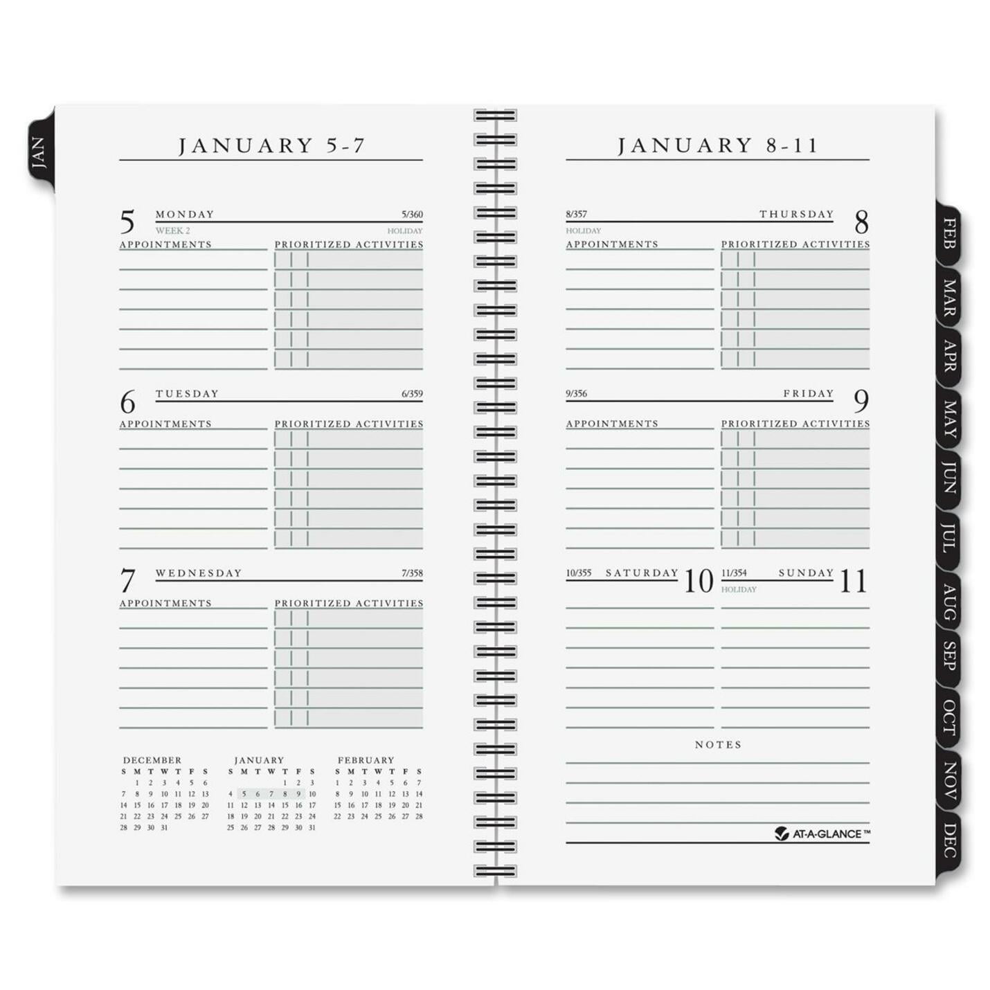 At-A-Glance Executive Weekly Planner Refill - Walmart.com