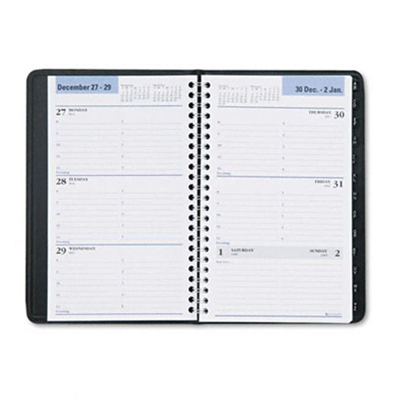 At-A-Glance G21000 Weekly Appointment Book w/Tabbed Tel/Address Pages 4 ...