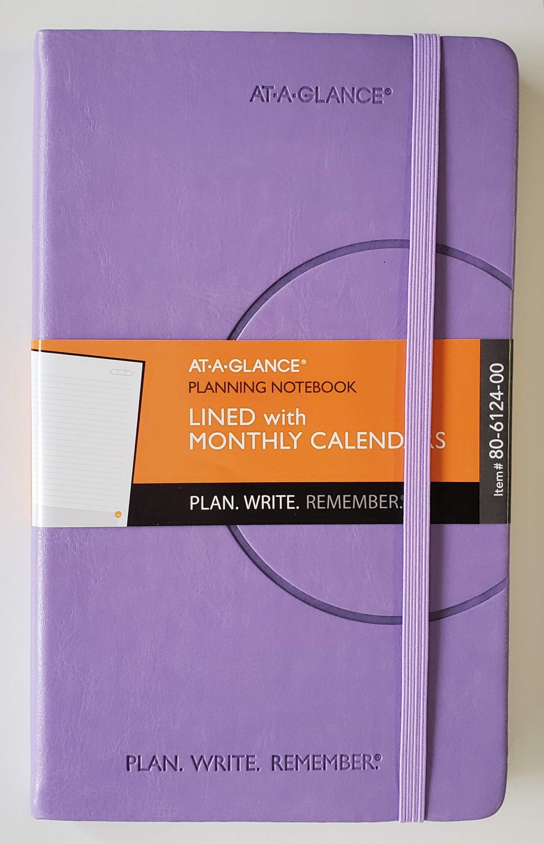 At-A-Glance Plan Write Remember Planning Notebook, 5" x 8.25" (19280 ...