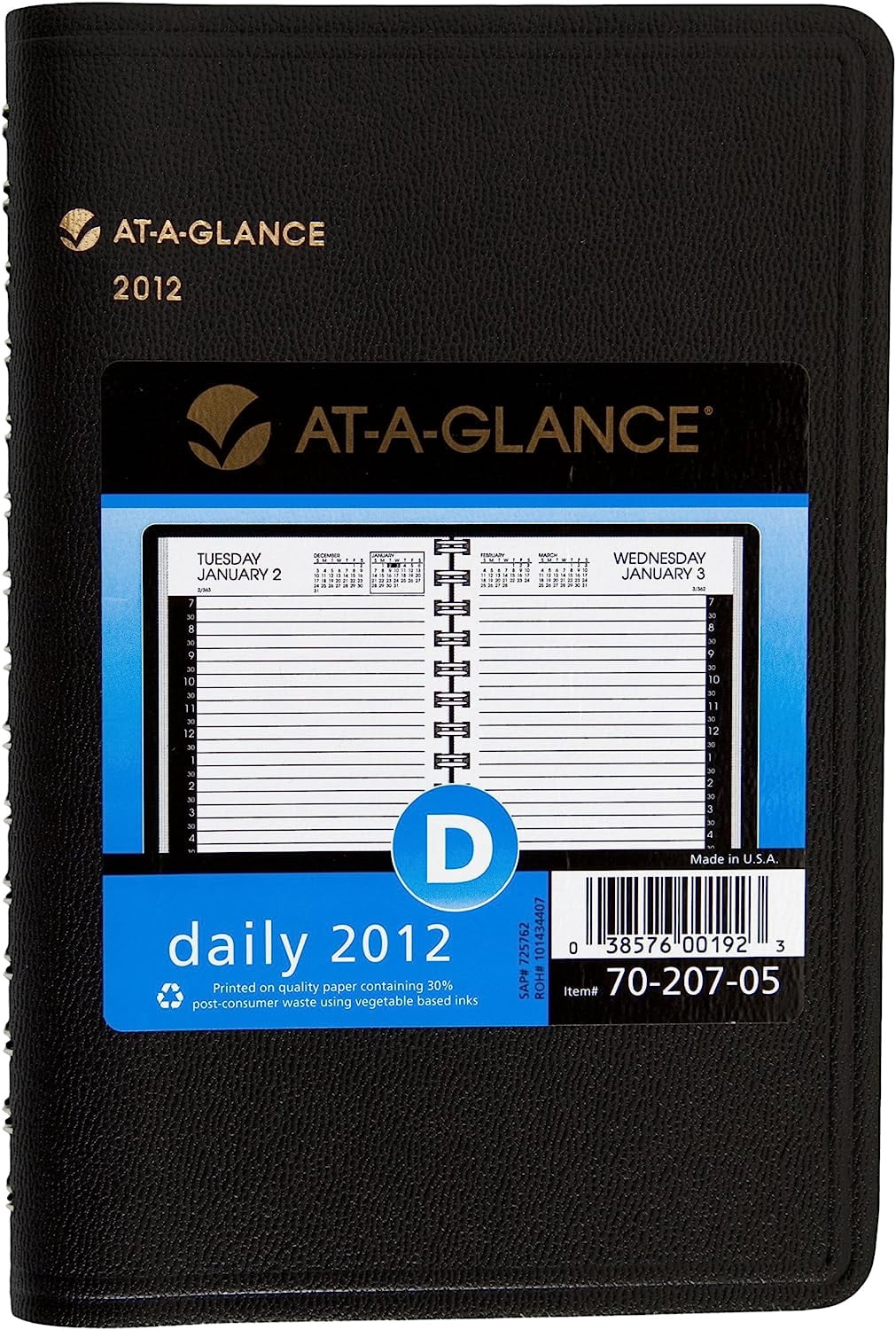 At-A-Glance Professional Appointment Book, 4-7/8 X 8 in, Daily, Jan ...