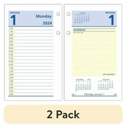AT-A-GLANCE Burkhart's Day Counter Desk Calendar Refill, 4.5" x 7.38 ...