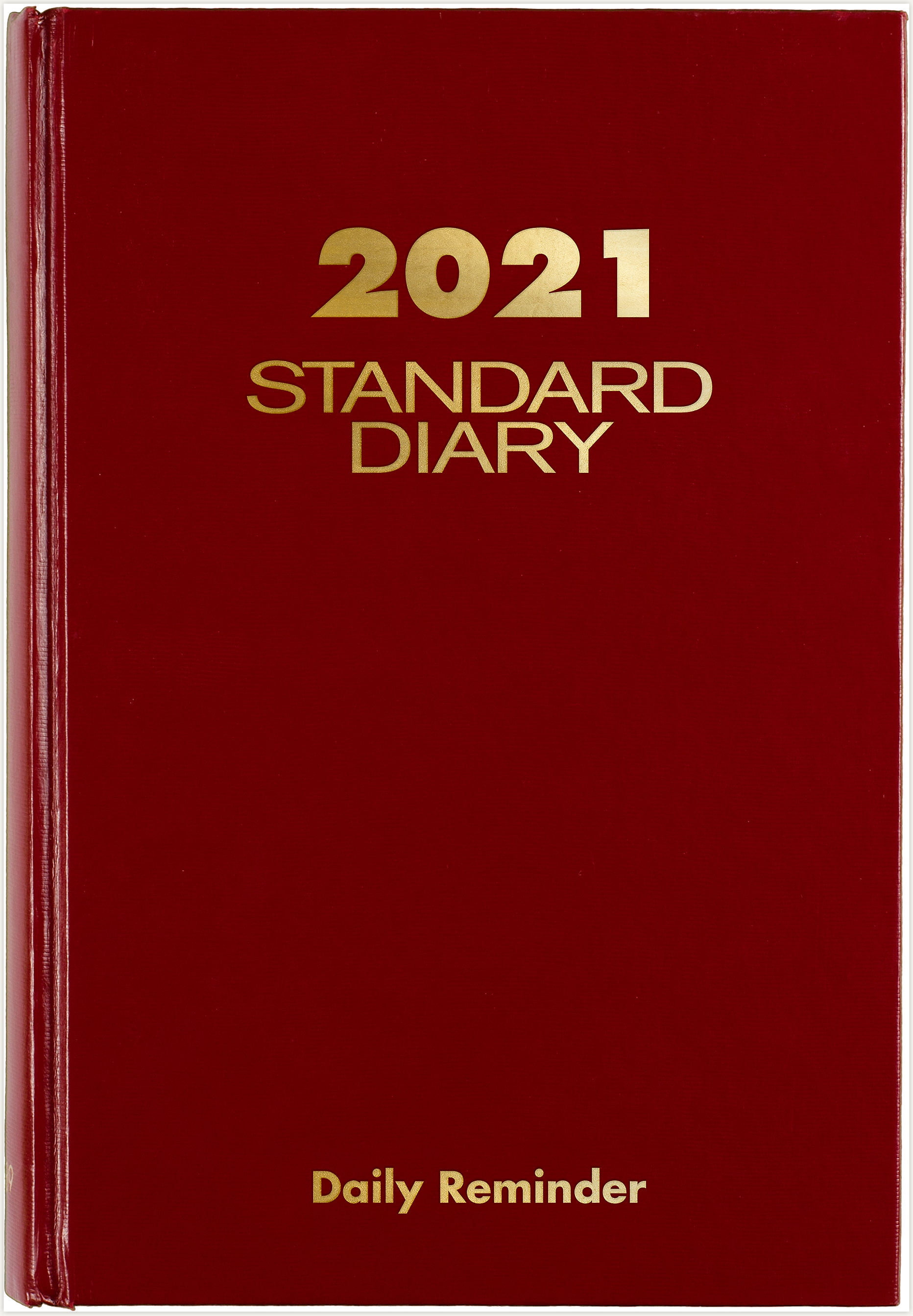 At-A-Glance SD389-13 Standard Diary Recycled Daily Reminder, Red, 5 3/4 ...