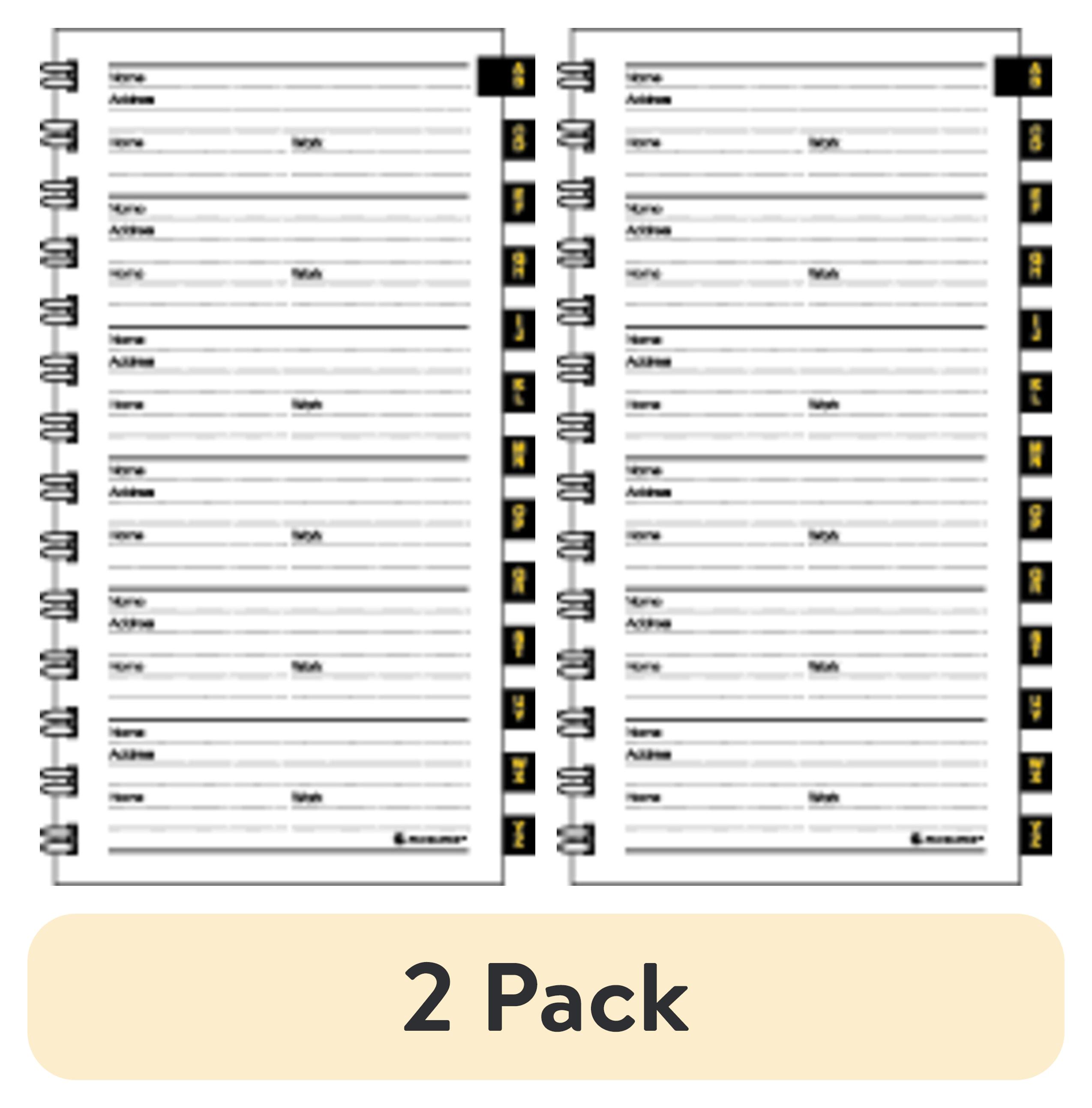 (2 pack) At-A-Glance Telephone and Address Refill - Walmart.com