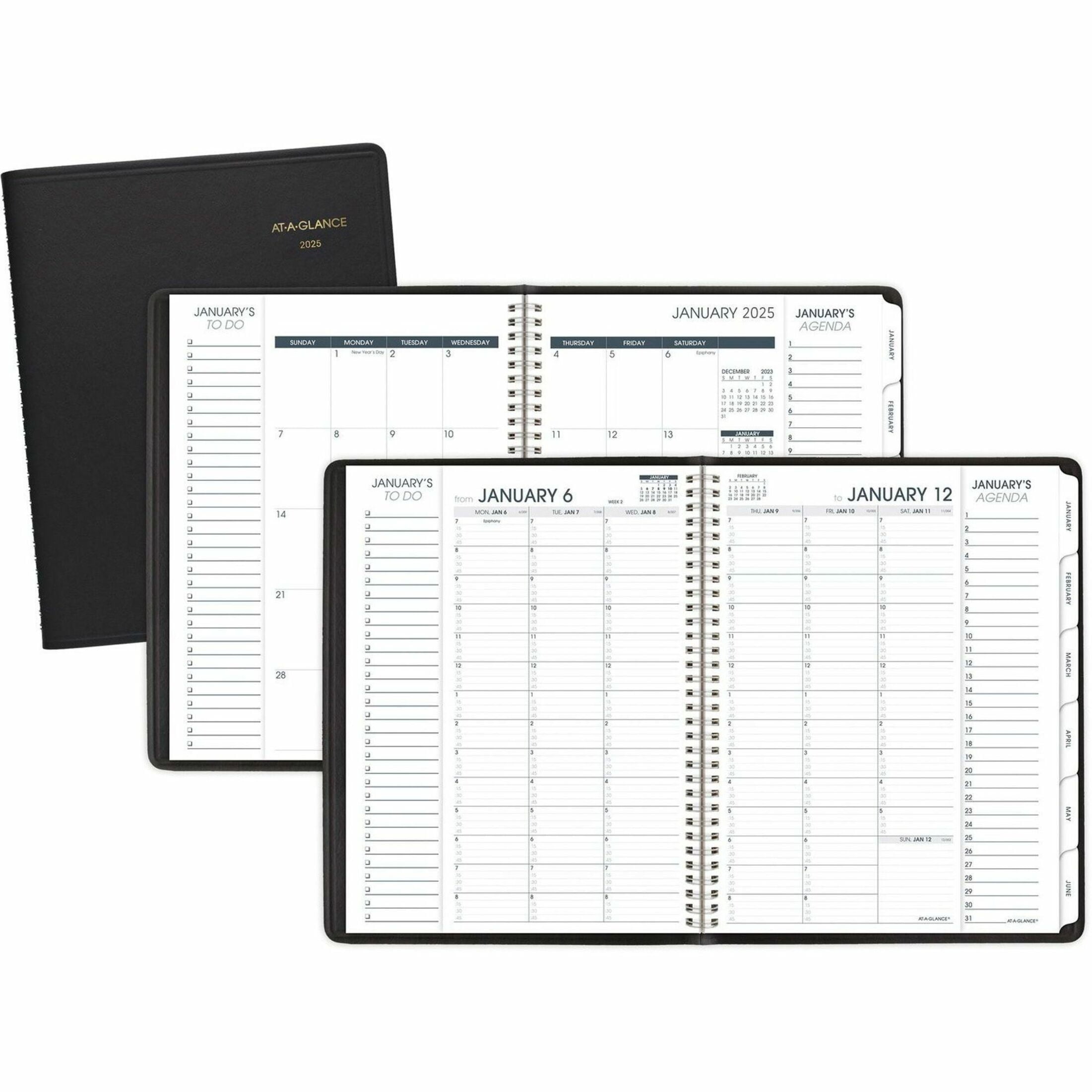 At-A-Glance Triple-View Weekly/Monthly Appointment Book - Walmart.com