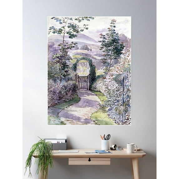 At Evening'S Close The Garden - Beatrix Potter Poster Wall Art Modern ...