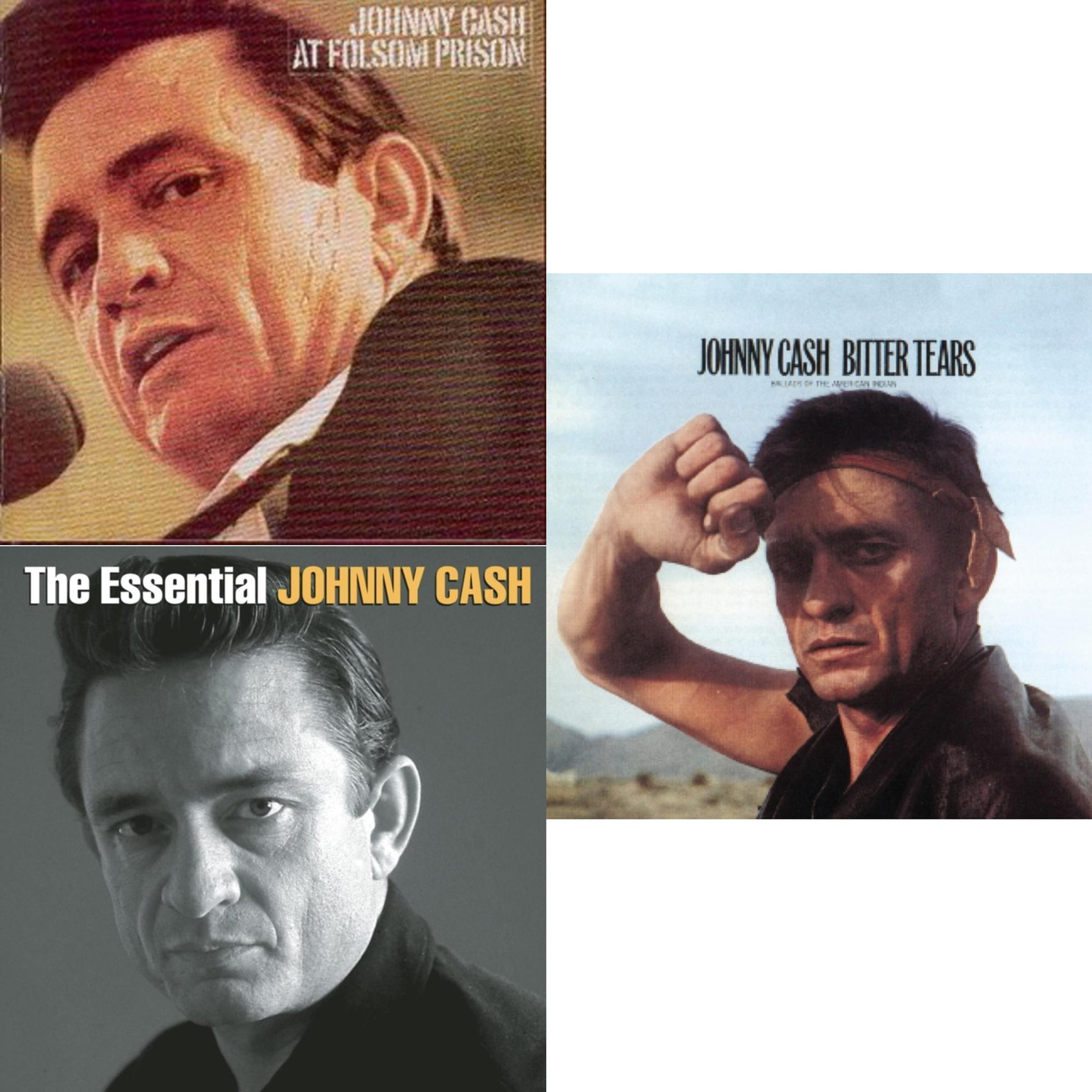 At Folsom Prison & Essential Johnny Cash & Sings The Ballads Of The ...