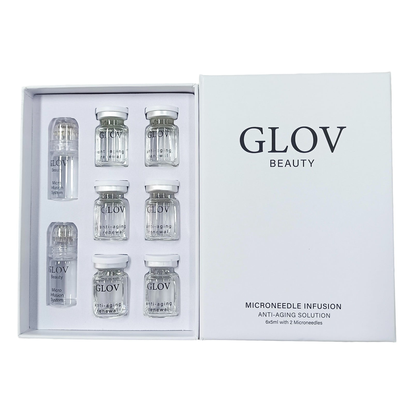 At-Home Micro Infusion Stamp Kit: 24k Gold 0.25mm Roller + Hydrating ...