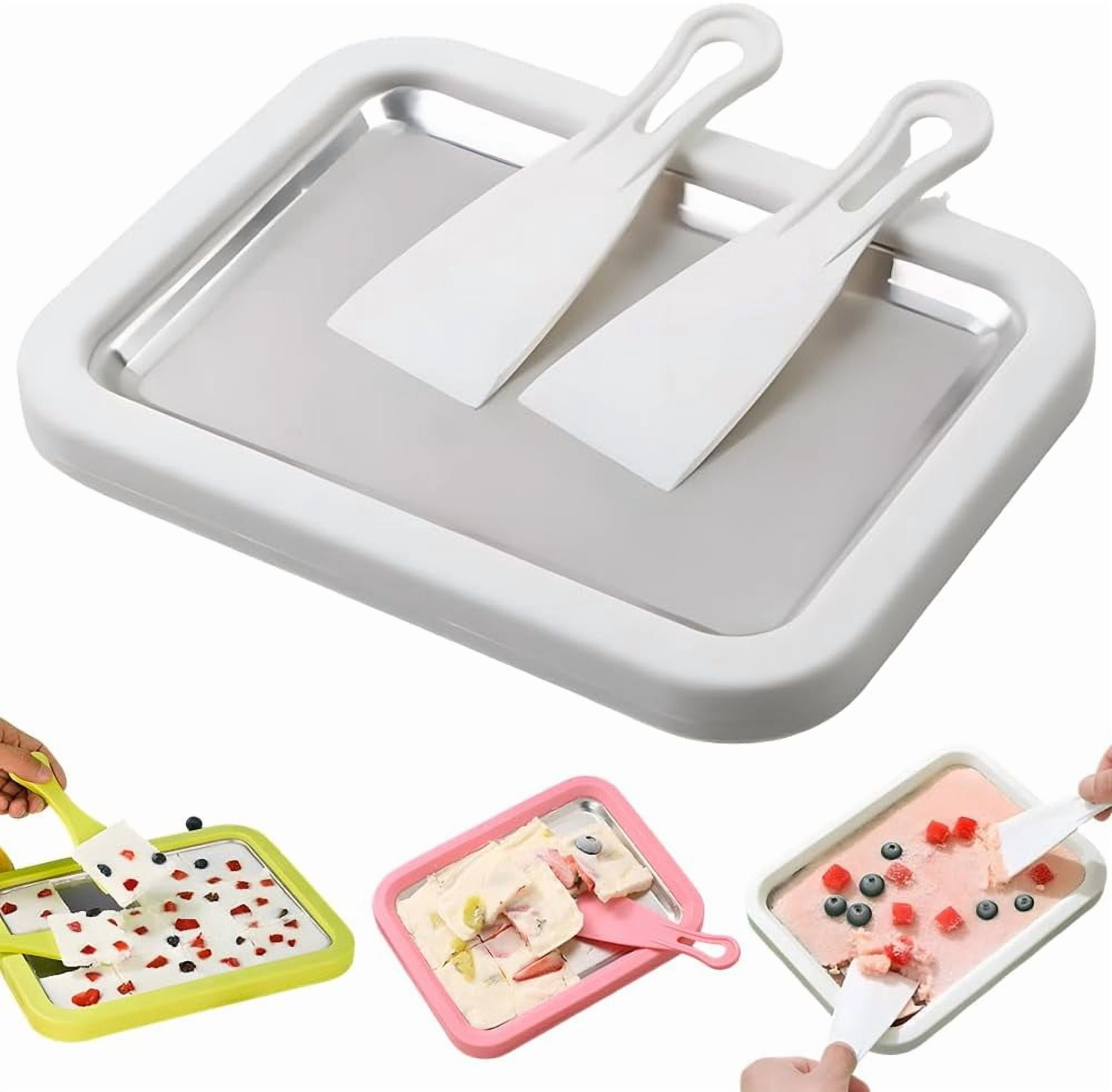 At-Home Rolled Ice Cream Maker Kit, 2026 New Stainless Steel Instant ...