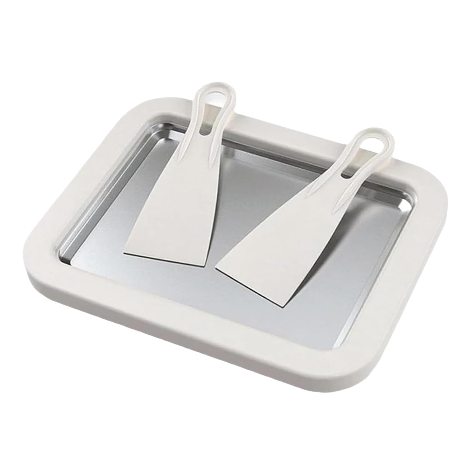 At Home Rolled Ice Machine for Instant Freezing Plate Scrapers DIY ...