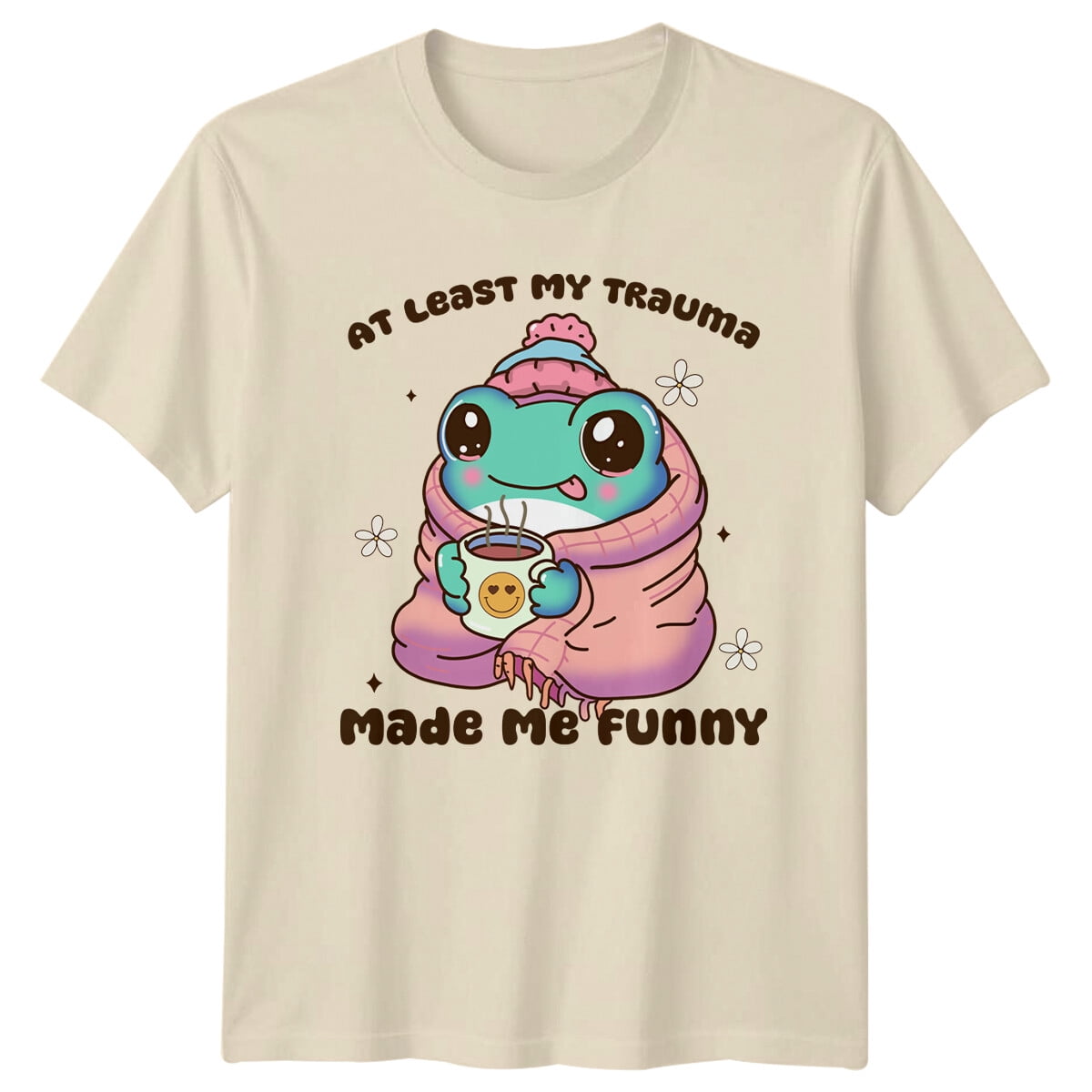 At Least My Trauma Made Me Frog T-Shirt Graphic Tee All Size S-5XL ...