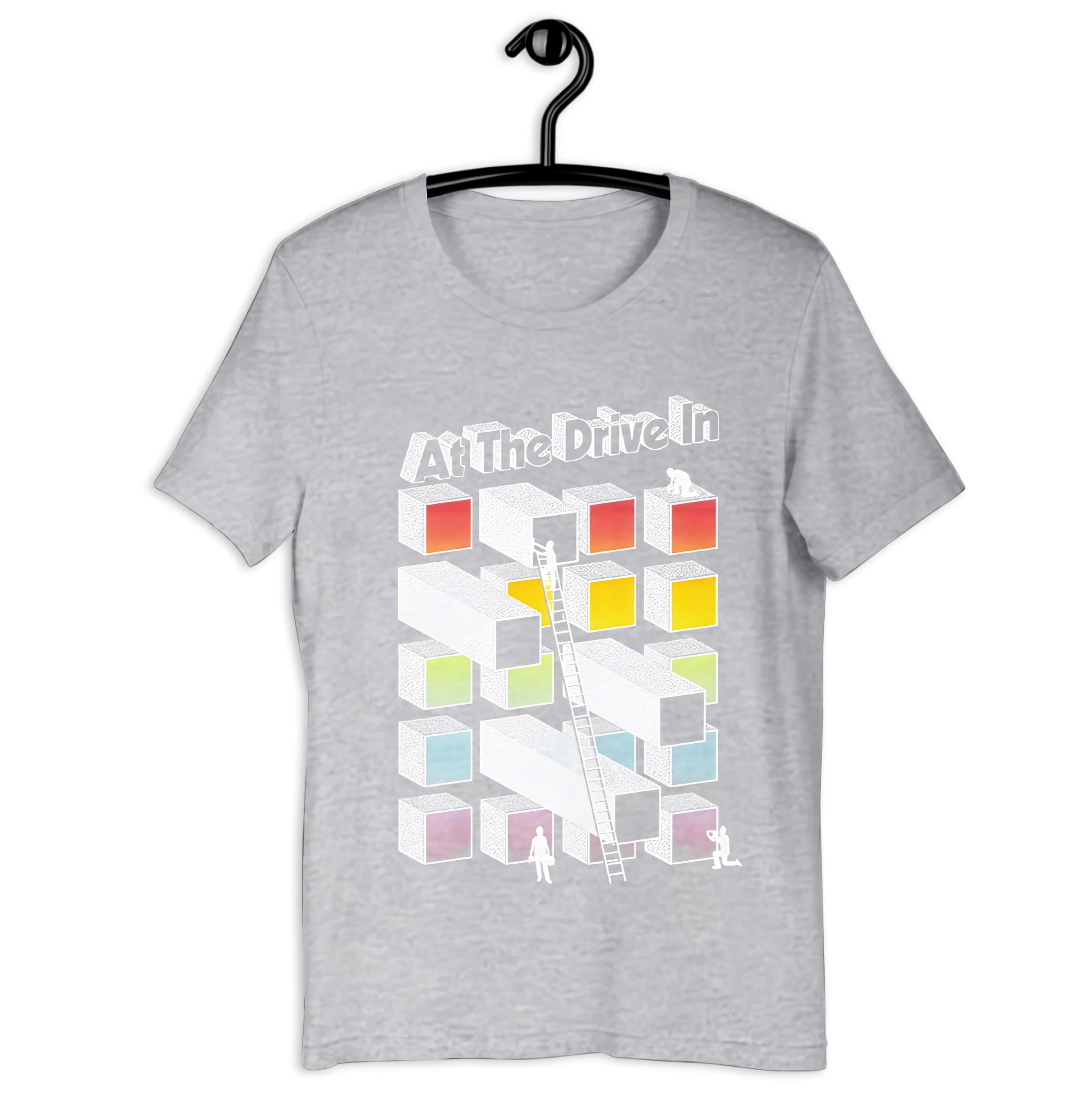 At The Drive In Music Band Cotton Full Size Unisex Black Classic Tee ...