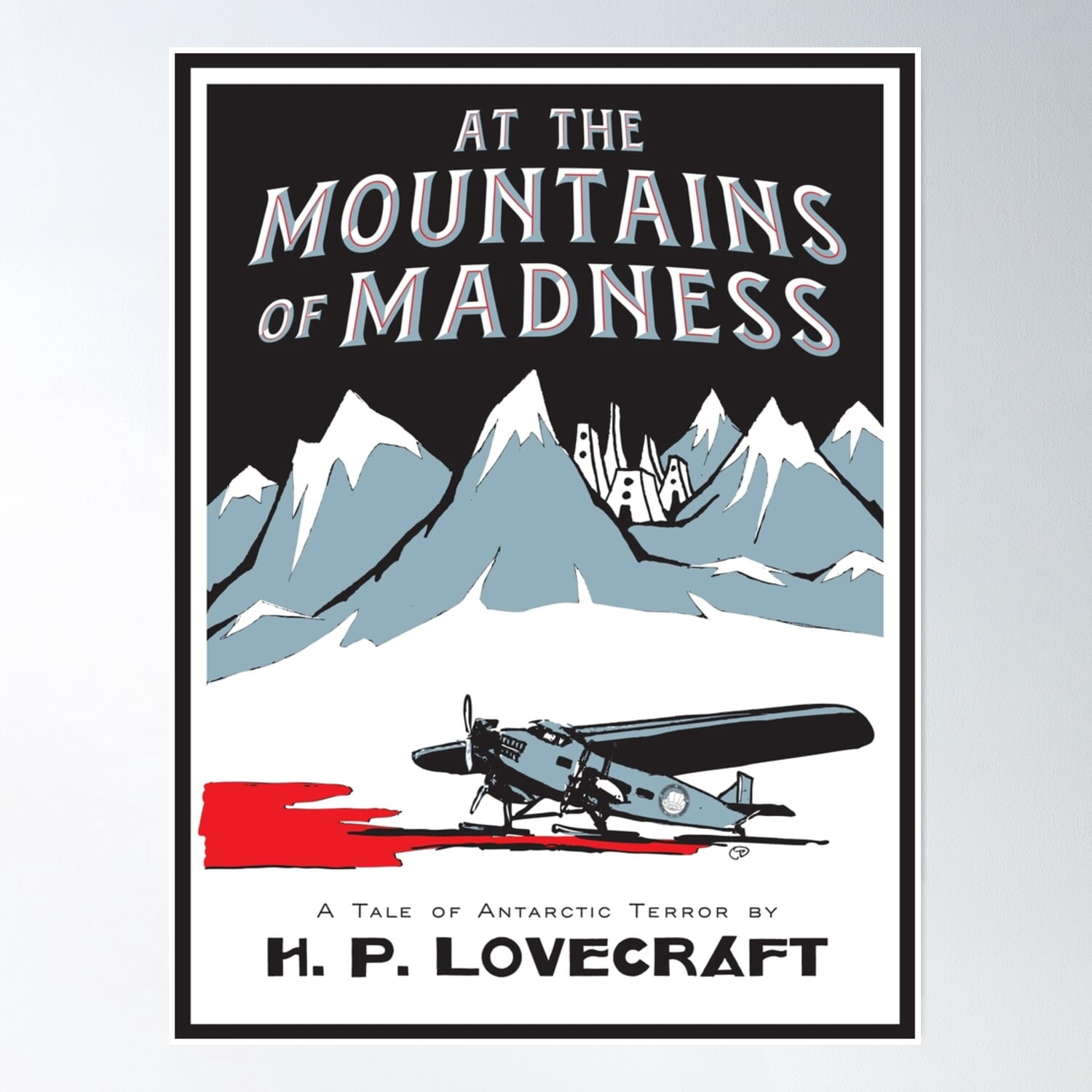 At The Mountains Of Madness Poster Wall Art Modern Wall Decor - Walmart.com