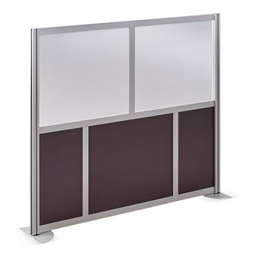 VIVO T-Shaped Desk Privacy Standing Screen, Modern Office Cubicle ...